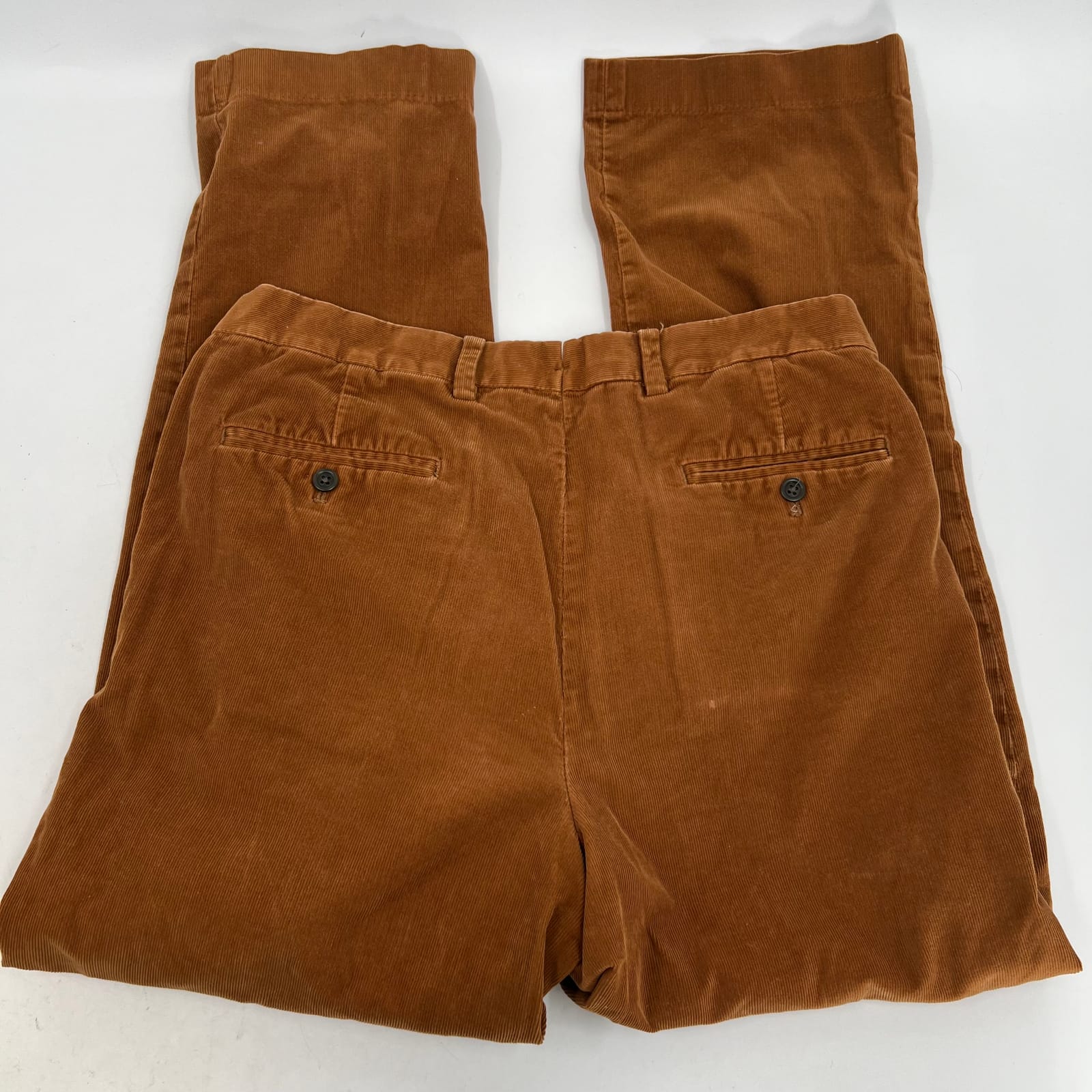 Lands' End Tan-Orange Classic Corduroy Pants Lands' End Tan-Orange ...
