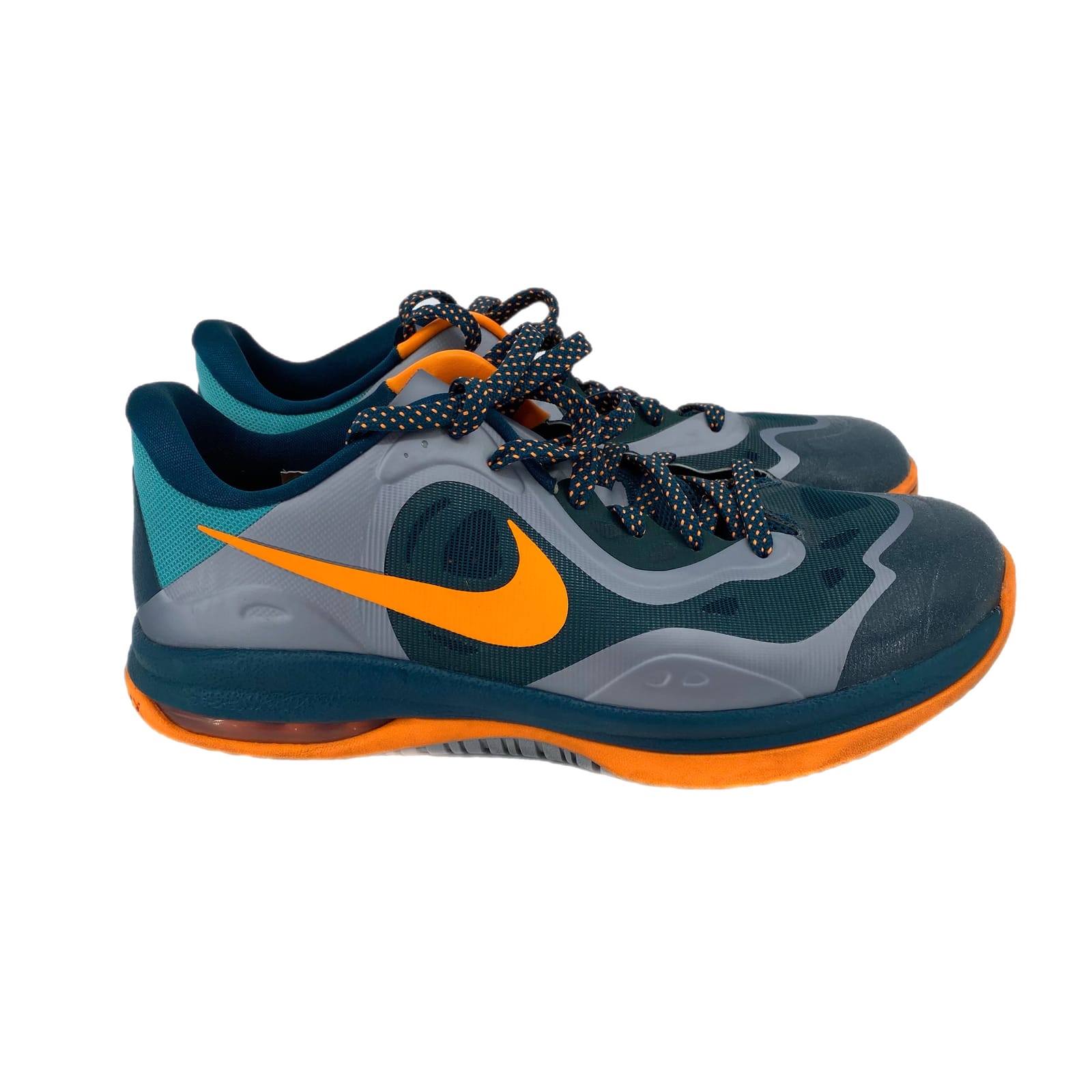 Nike Blue Orange Lace Up Athletic Shoes Nike Blue Orange Lace Up ...