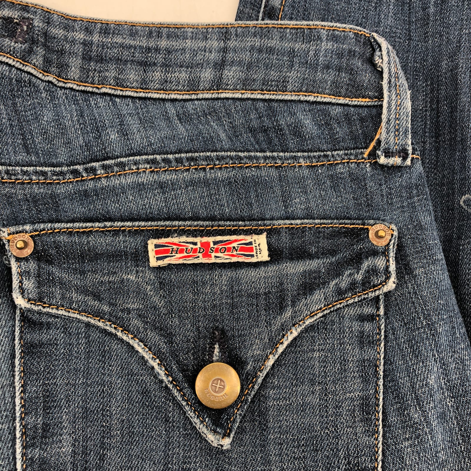 Hudson Jeans Blue Straight Leg Jeans Hudson Jeans Blue Straight Leg ...