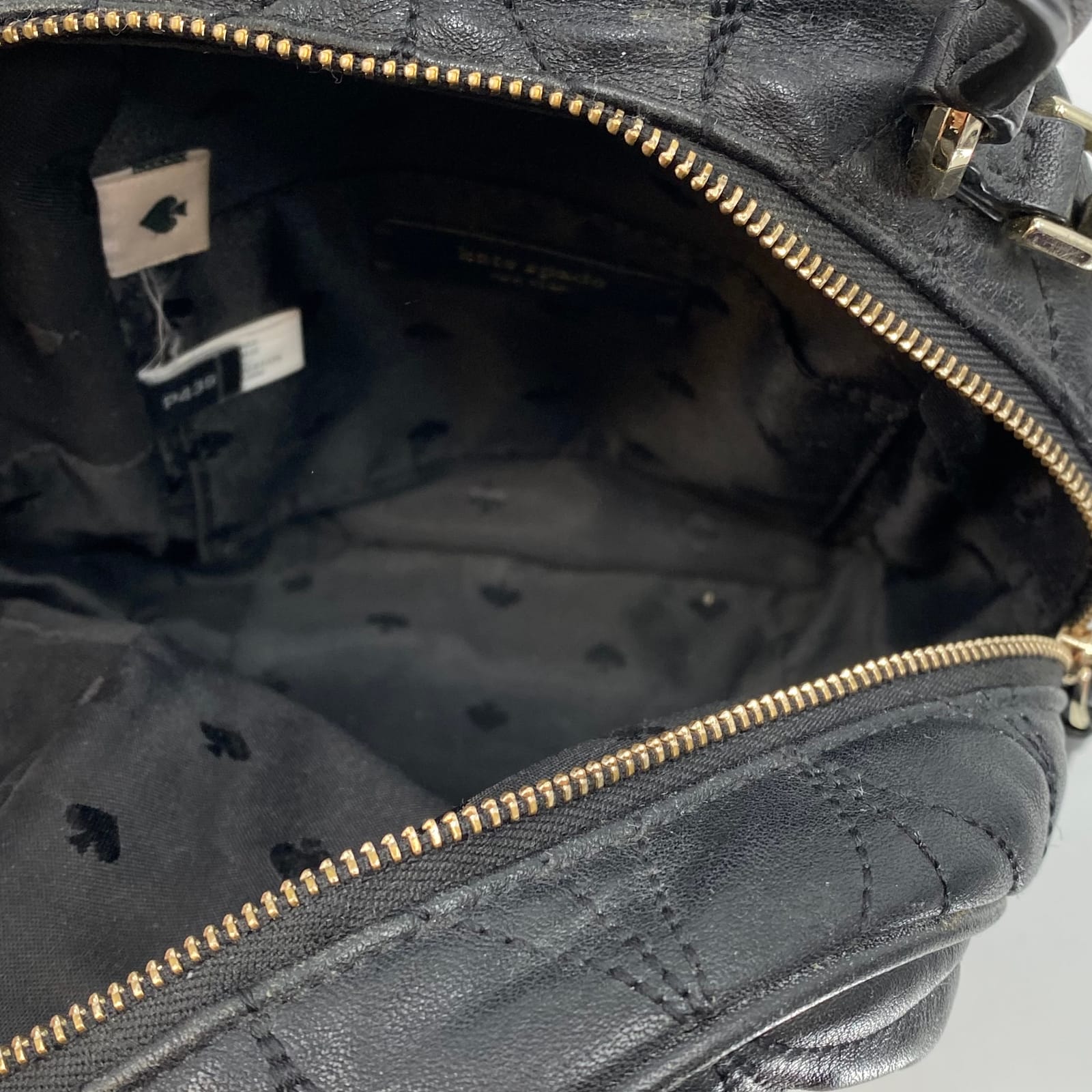 Kate Spade Black Faux Leather Backpack Kate Spade Black Faux Leather ...