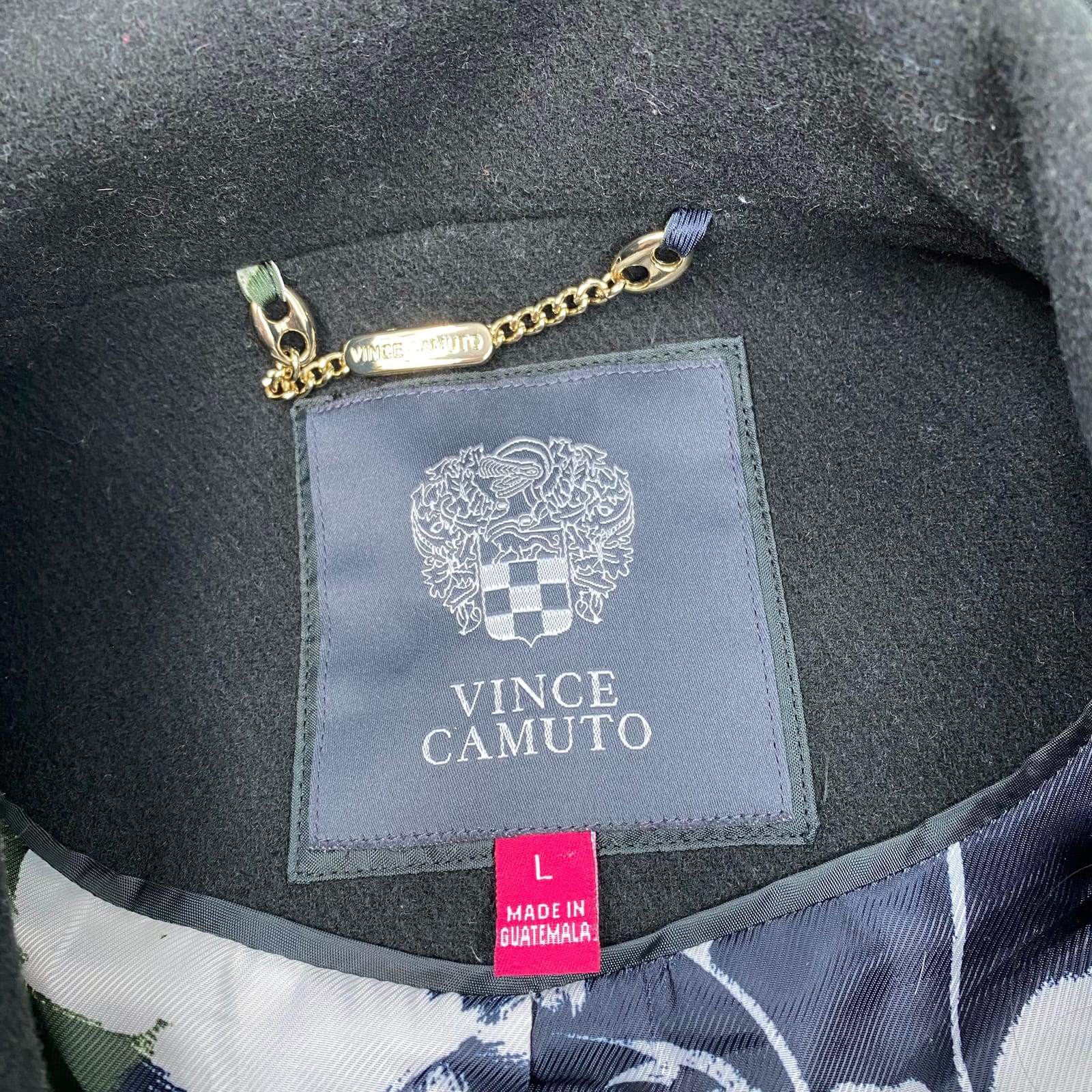 Vince Camuto Green Wool Pea Coat Vince Camuto Green Wool Pea Coat Size ...