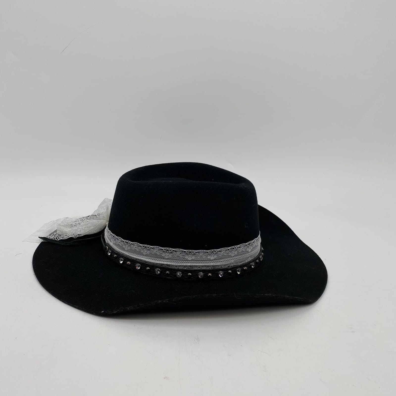 American Hat Makers Black Ribbon Gen- Hats OS American Hat Makers Black ...