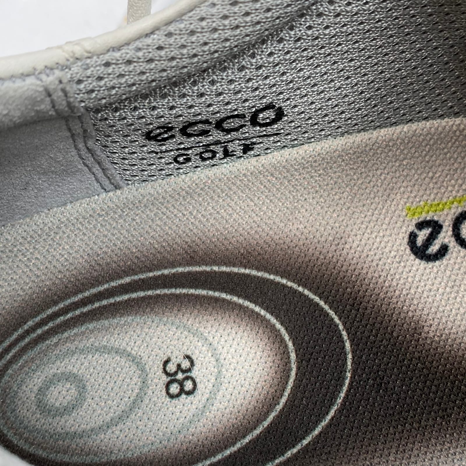 Ecco White Gray Golf Biom Hybrid 2 Sneakers Ecco White Gray Golf Biom ...