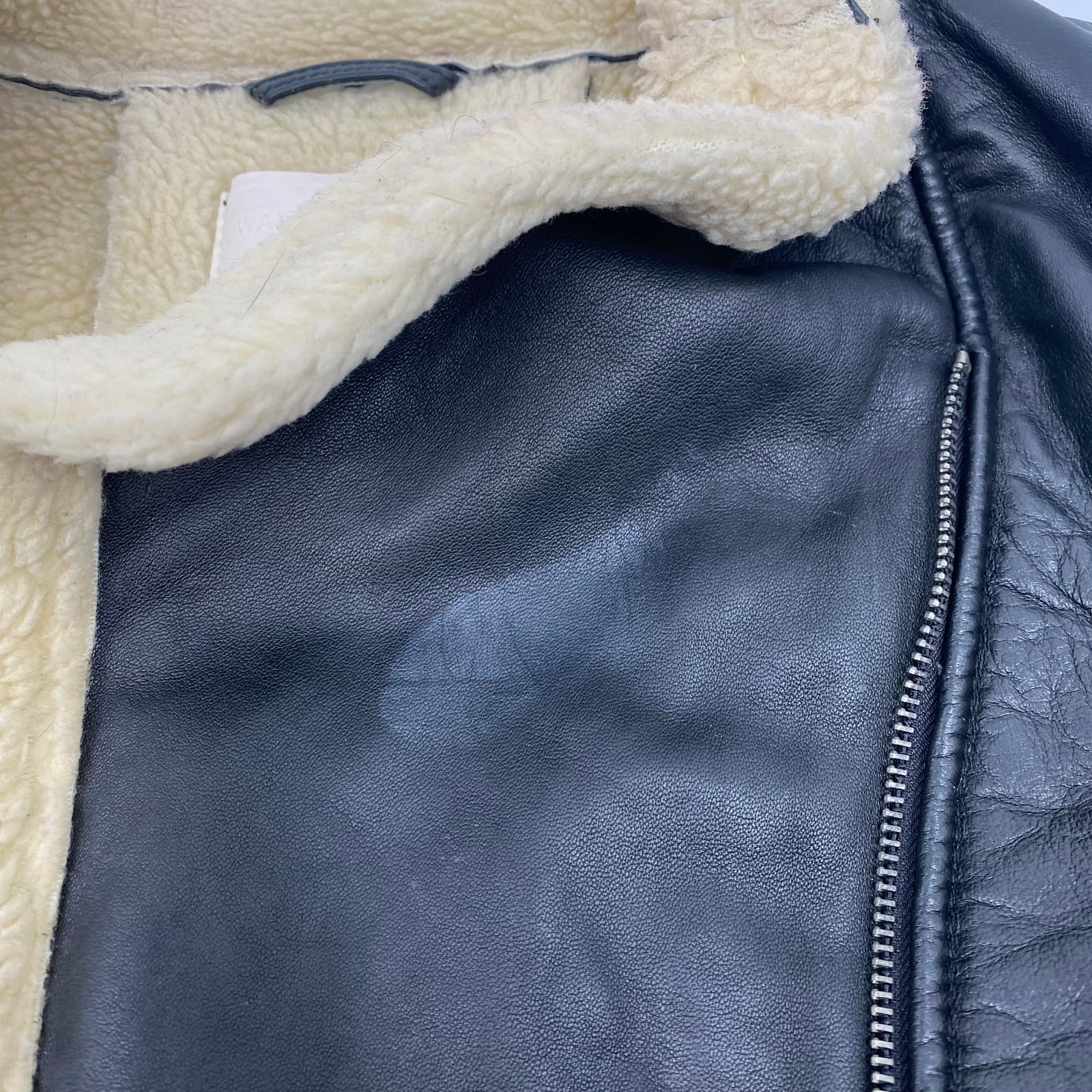 Walter Baker Black Beige Lambskin Leather Jacket Walter Baker Black ...