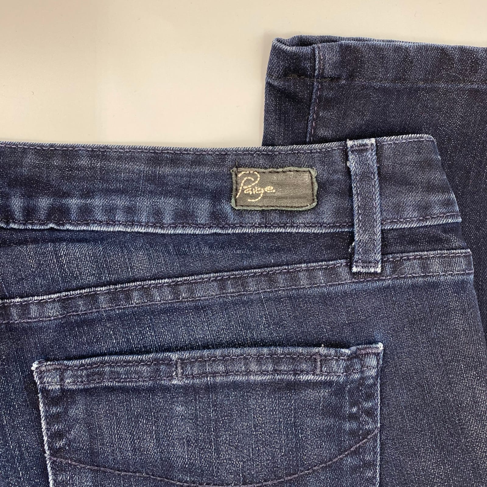 PAIGE Dark Wash Boot Cut Jeans PAIGE Dark Wash Boot Cut Jeans Size 31 ...