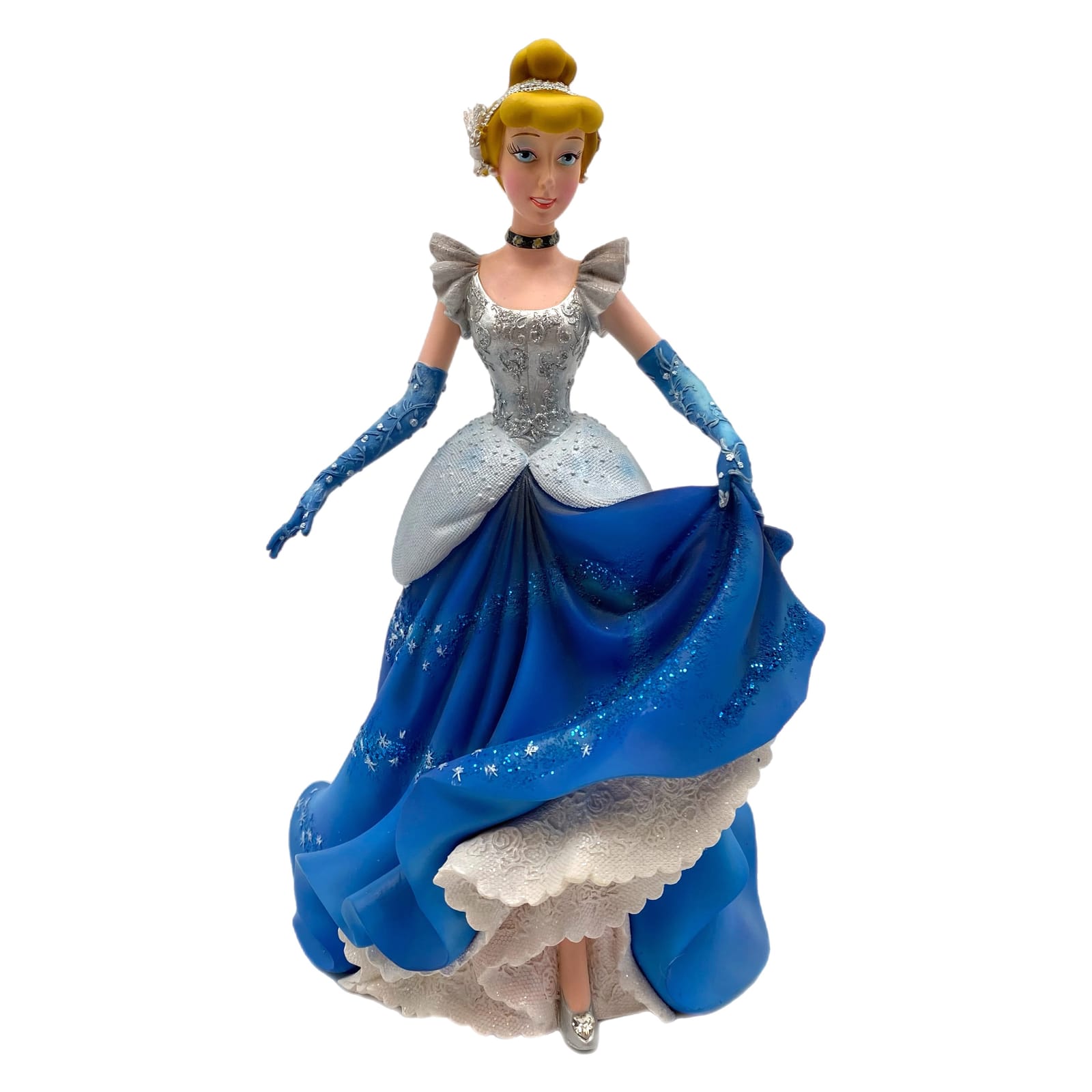 Disney Blue Cinderella Statue Disney Blue Cinderella Statue Size OS ...