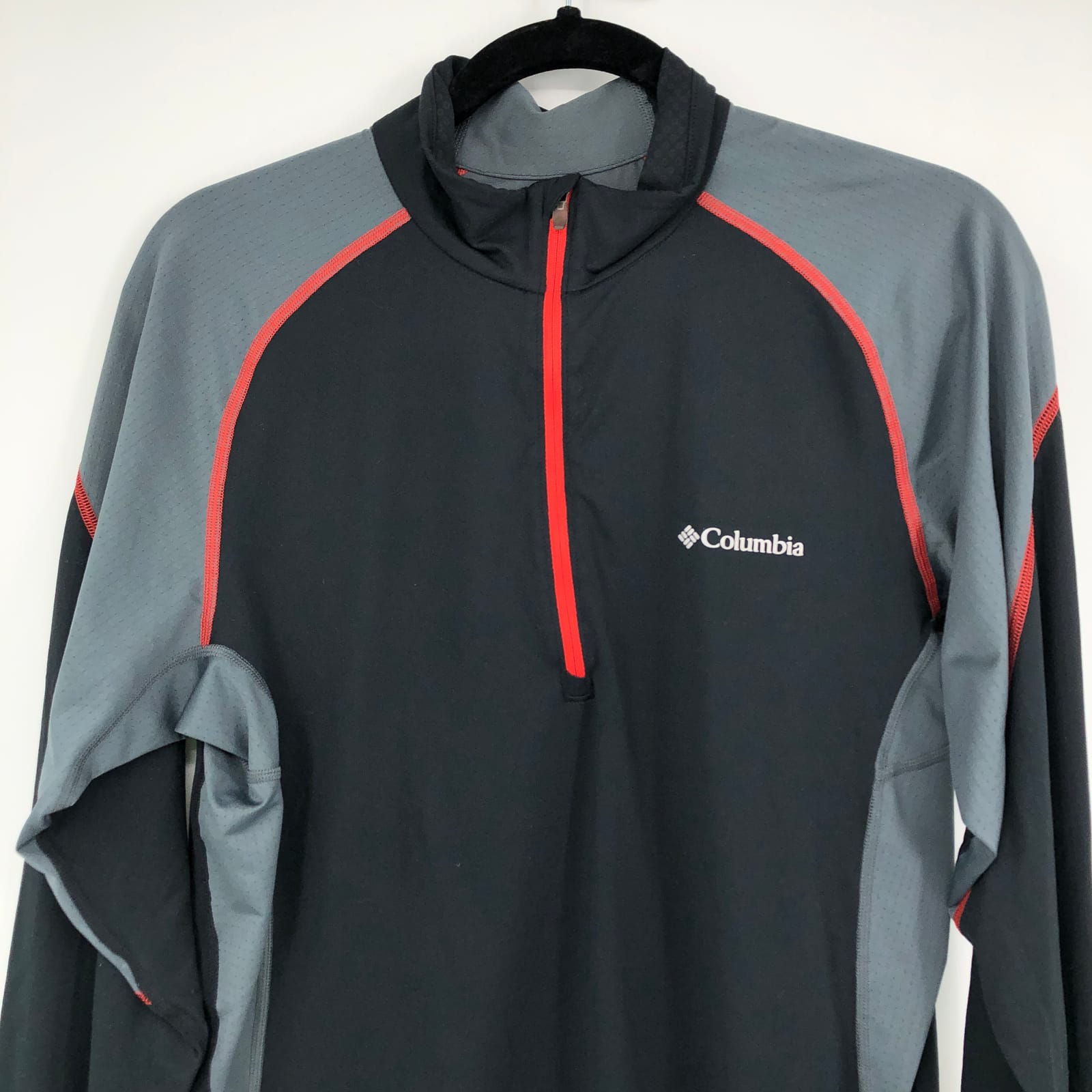 Columbia Gray & Orange Basic Jacket Columbia Gray & Orange Basic Jacket ...