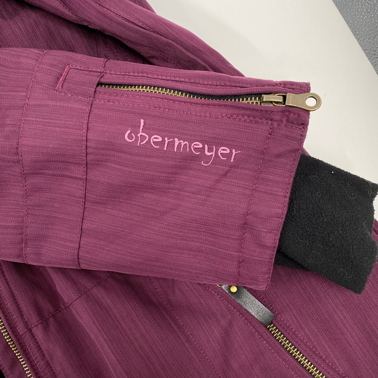 Obermeyer Purple Black Winter Coat Obermeyer Purple Black Winter Coat ...