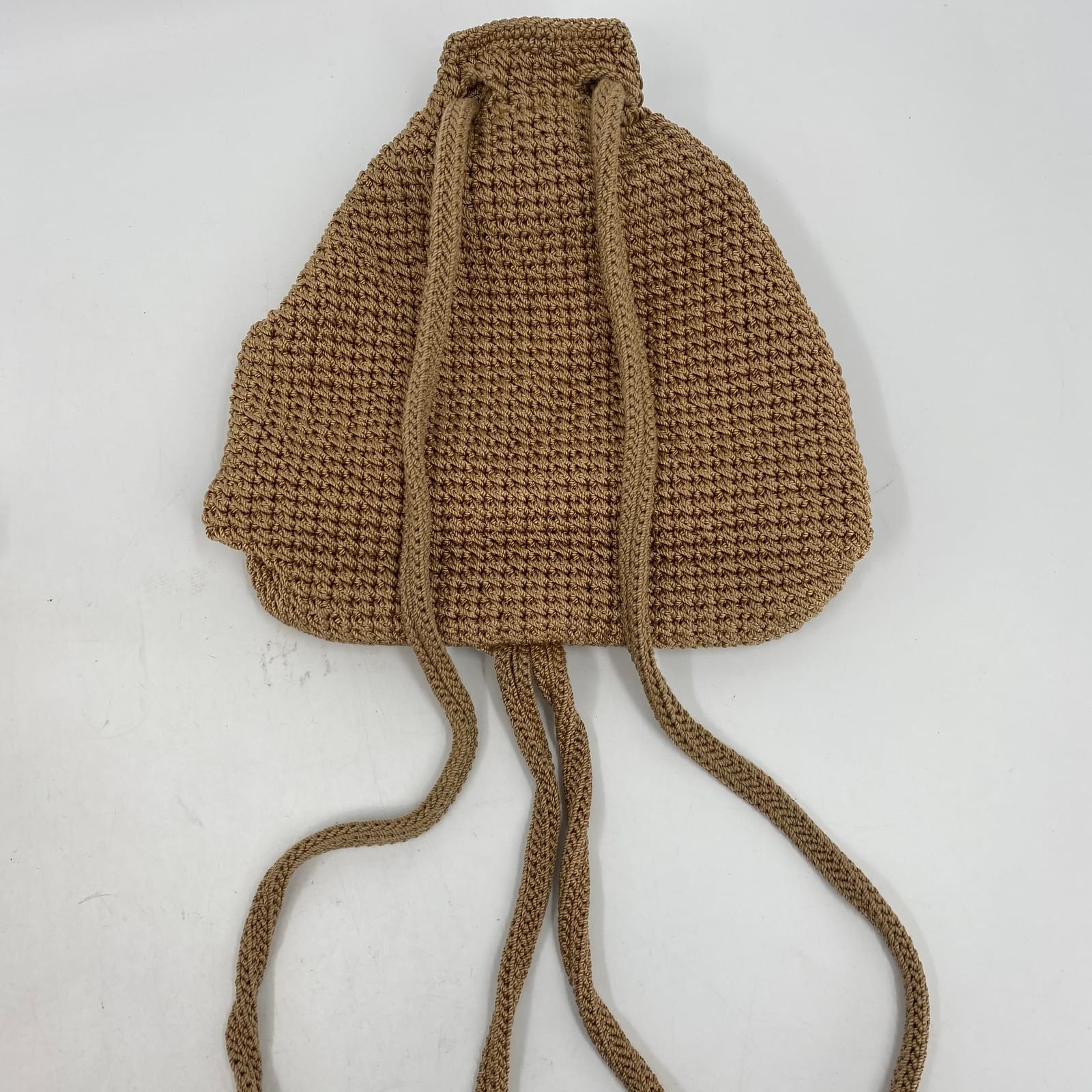 The Sak Beige Woven Drawstring Backpack The Sak Beige Woven Drawstring ...