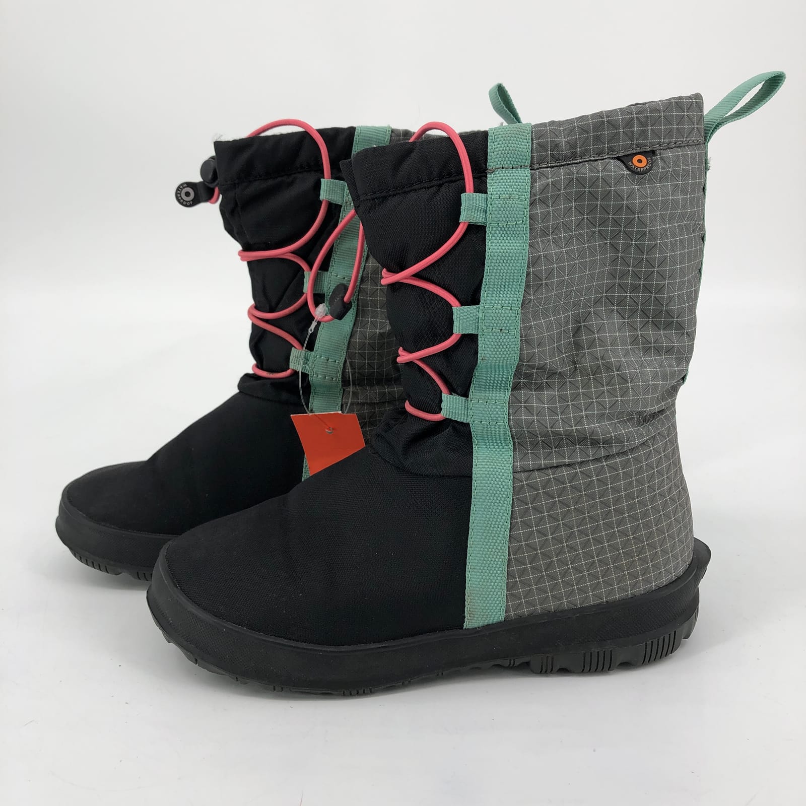 Bogs Gray/Black Classic Snow Boot Bogs Gray/Black Classic Snow Boot ...