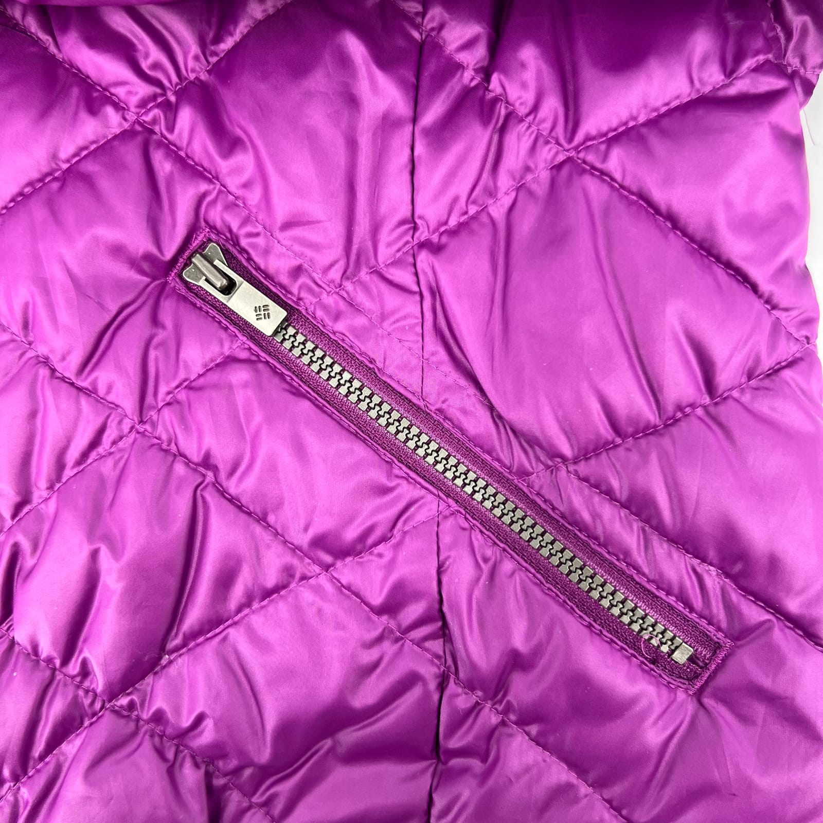 Columbia Purple Quilted Puffer Jacket Columbia Purple Quilted Puffer ...