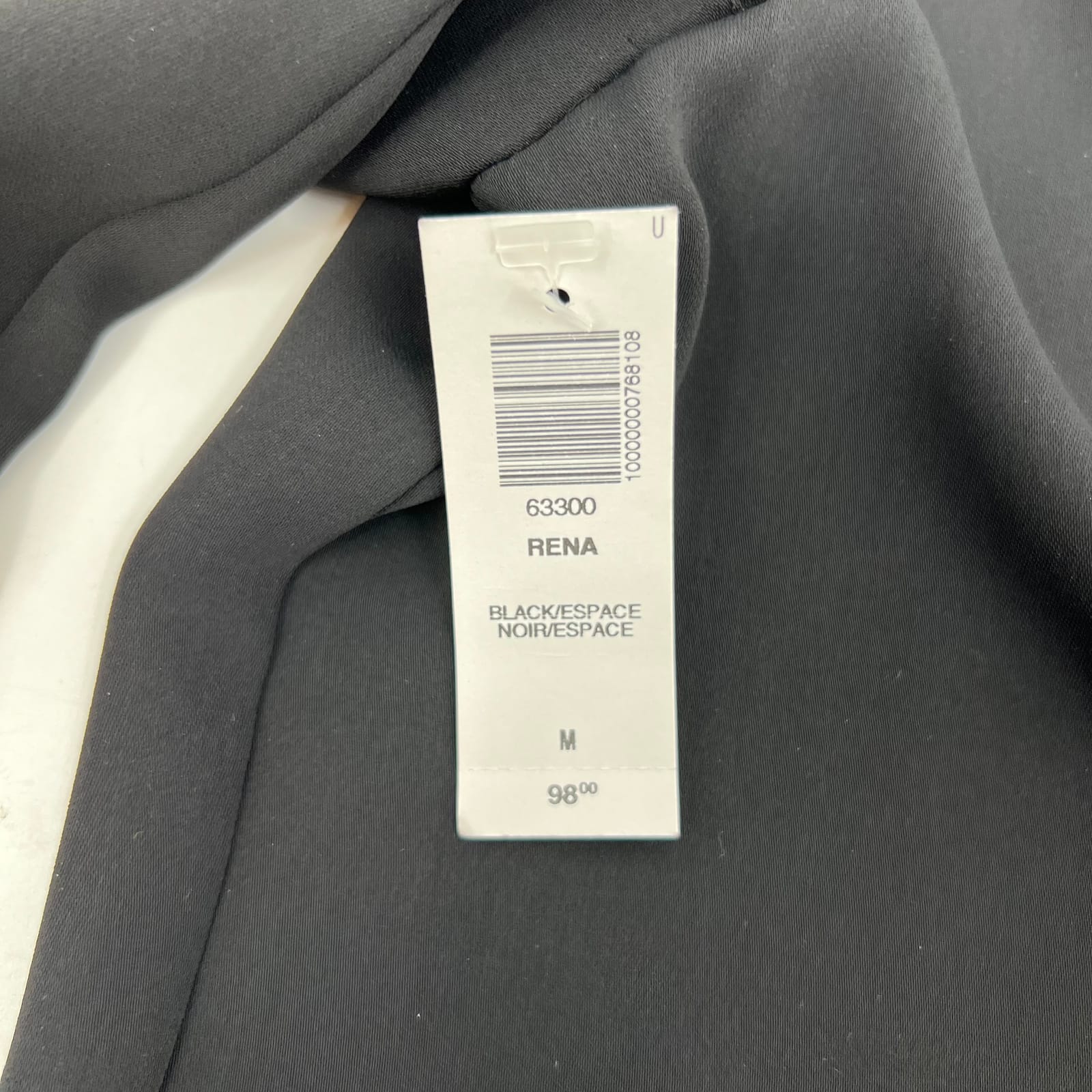 Babaton Black and White Rena Long Sleeve Collared Blouse Babaton Black ...