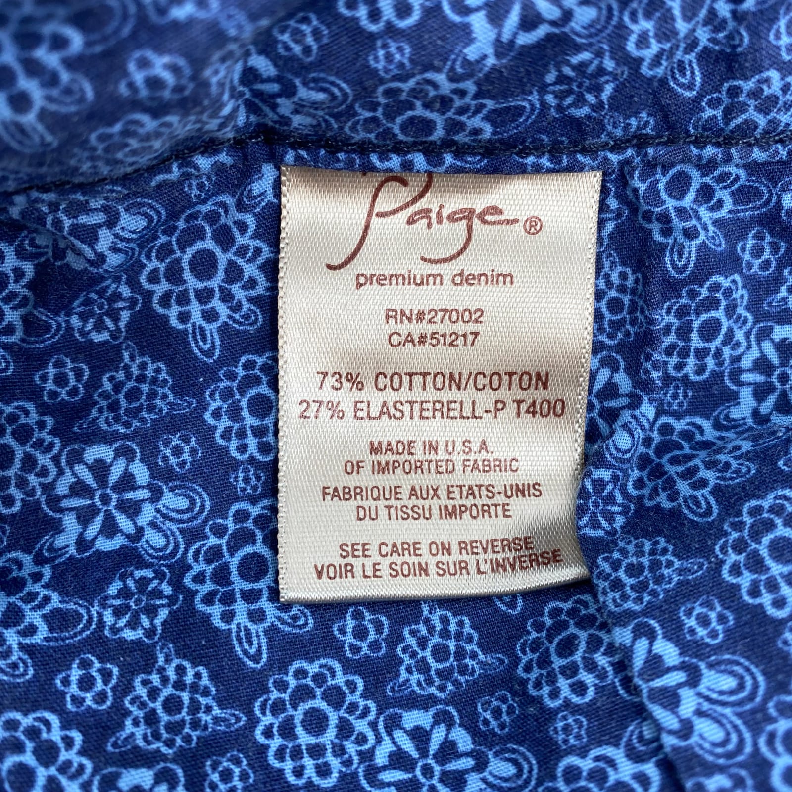 PAIGE Dark Wash Boot Cut Jeans PAIGE Dark Wash Boot Cut Jeans Size 31 ...