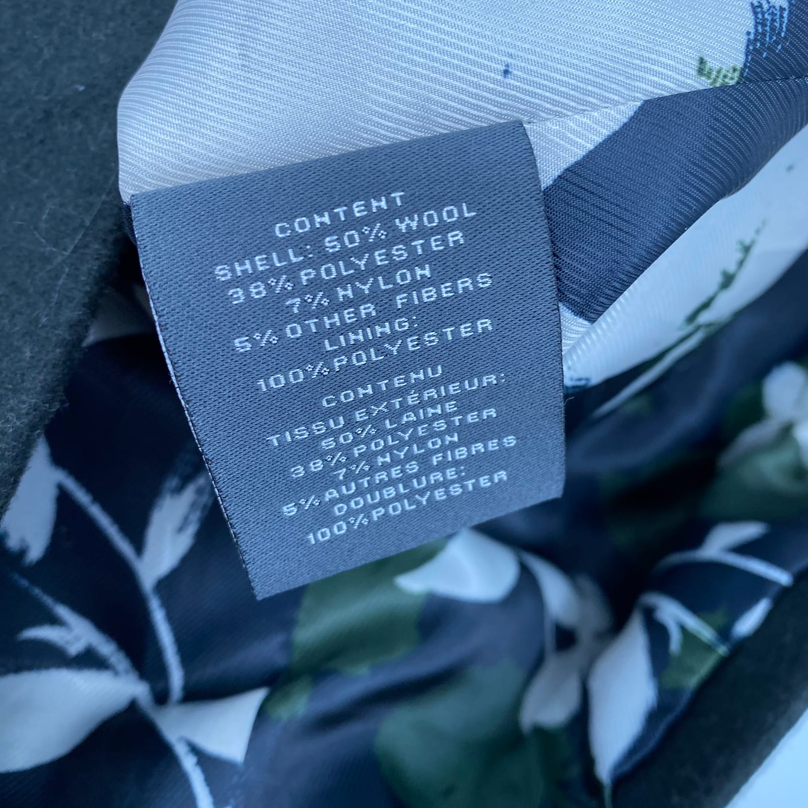 Vince Camuto Green Wool Pea Coat Vince Camuto Green Wool Pea Coat Size ...