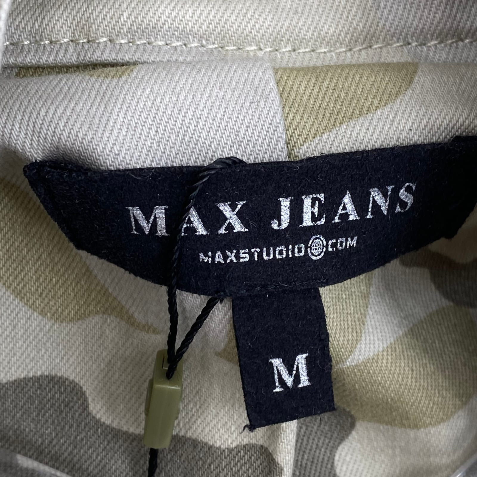 Max Jeans Camouflage Cotton Vest Max Jeans Camouflage Cotton Vest Size ...