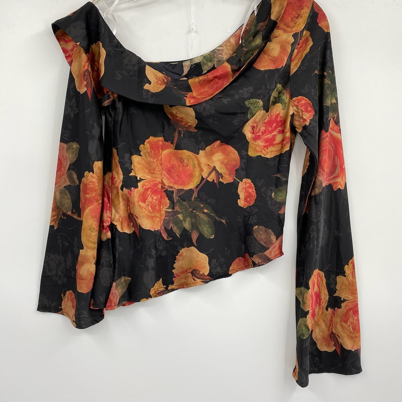 Lulus Rose Print Blouse Lulus Rose Print Blouse Size M (New With Tags ...