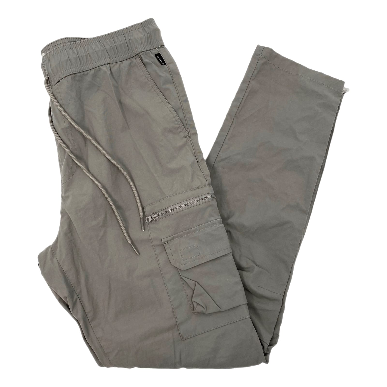 PacSun Gray Slim Fit Cargo Pants PacSun Gray Slim Fit Cargo Pants Size ...