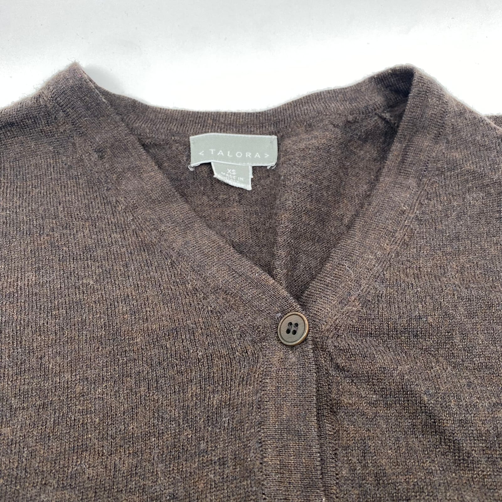 Classic Brown Cotton Button-Up Shirt Classic Brown Cotton Button-Up ...