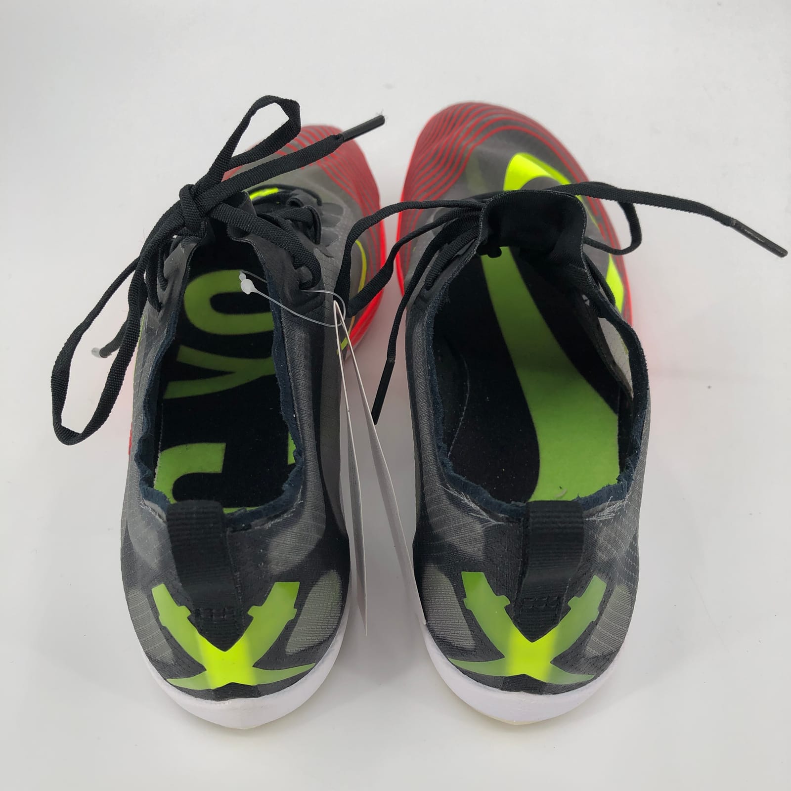Nike Gray/Green Breathable Lightweight Athletic Shoes Nike Gray/Green ...