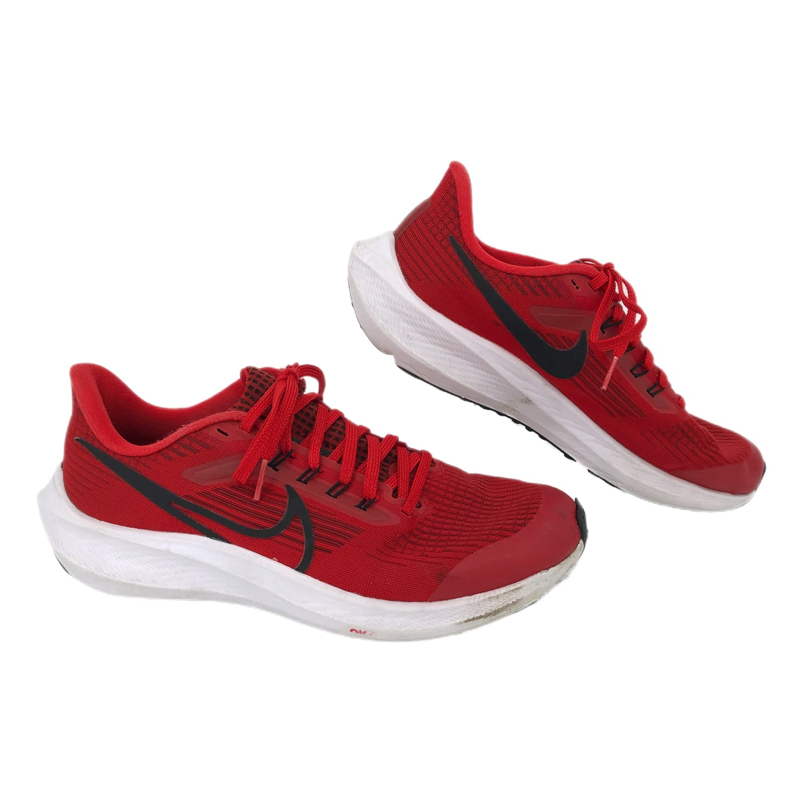 Nike Red Air Zoom Pegasus Athletic Shoes Nike Red Air Zoom Pegasus ...
