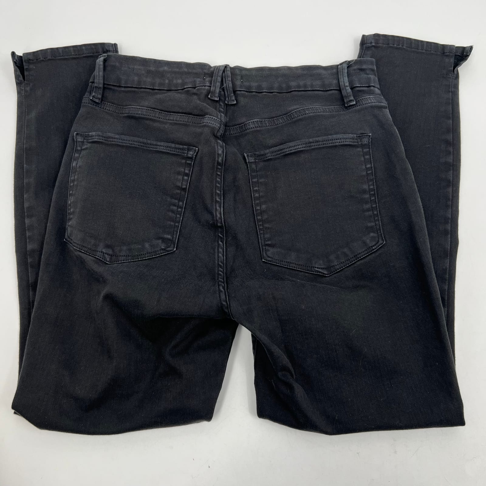 Good American Black Good Waist Crop Skinny Jeans Good American Black ...