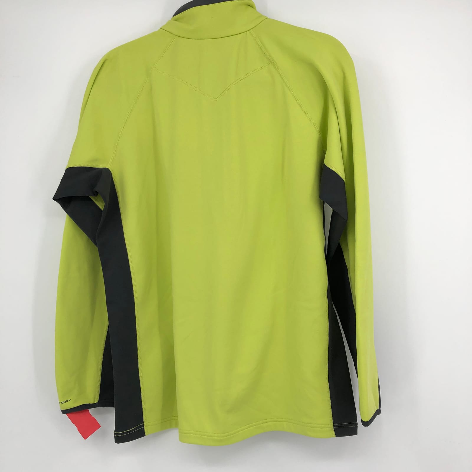 Columbia Gray- Neon Green Quarter Zip Basic Jacket Columbia Gray- Neon ...