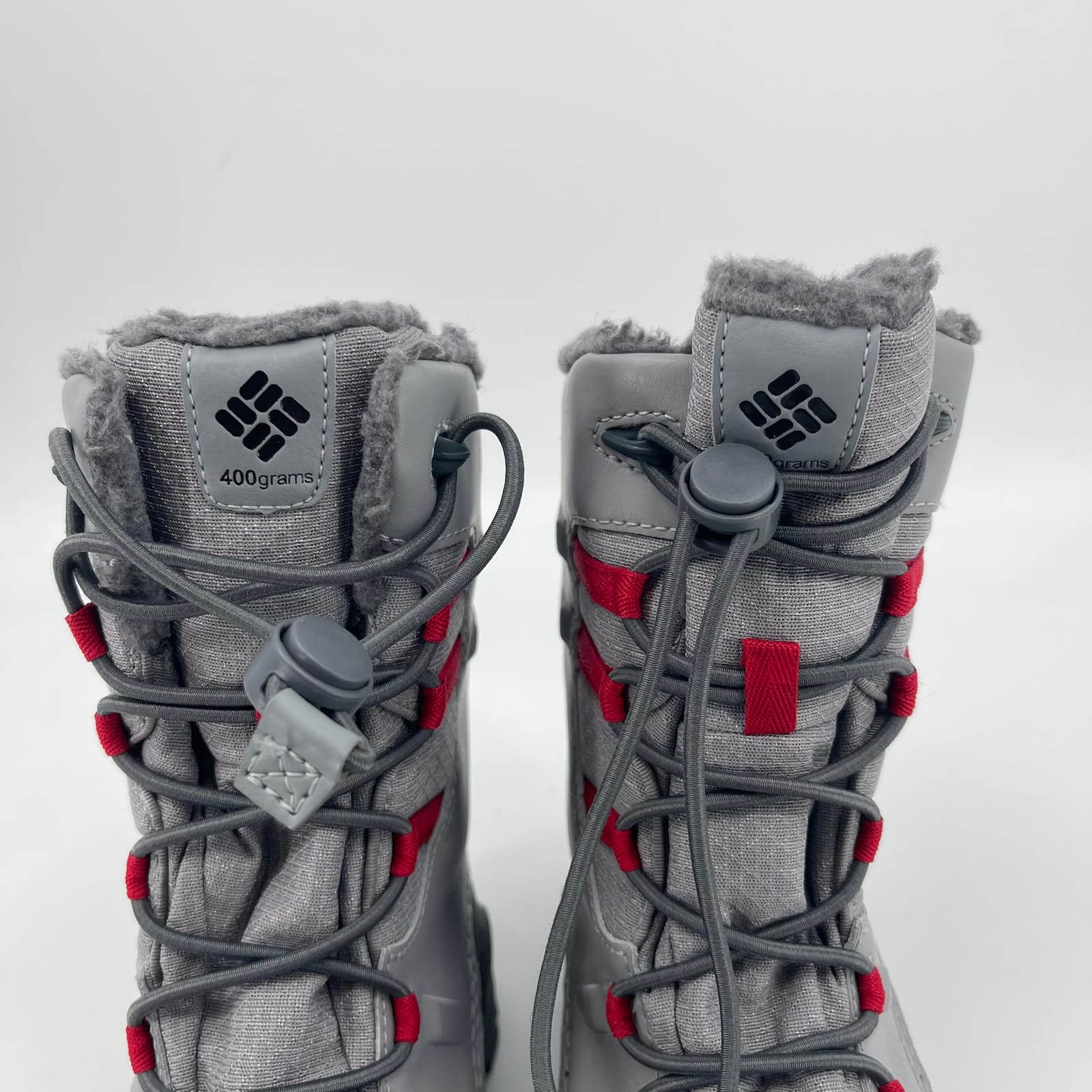 Columbia Gray Red Waterproof Boots Columbia Gray Red Waterproof Boots ...