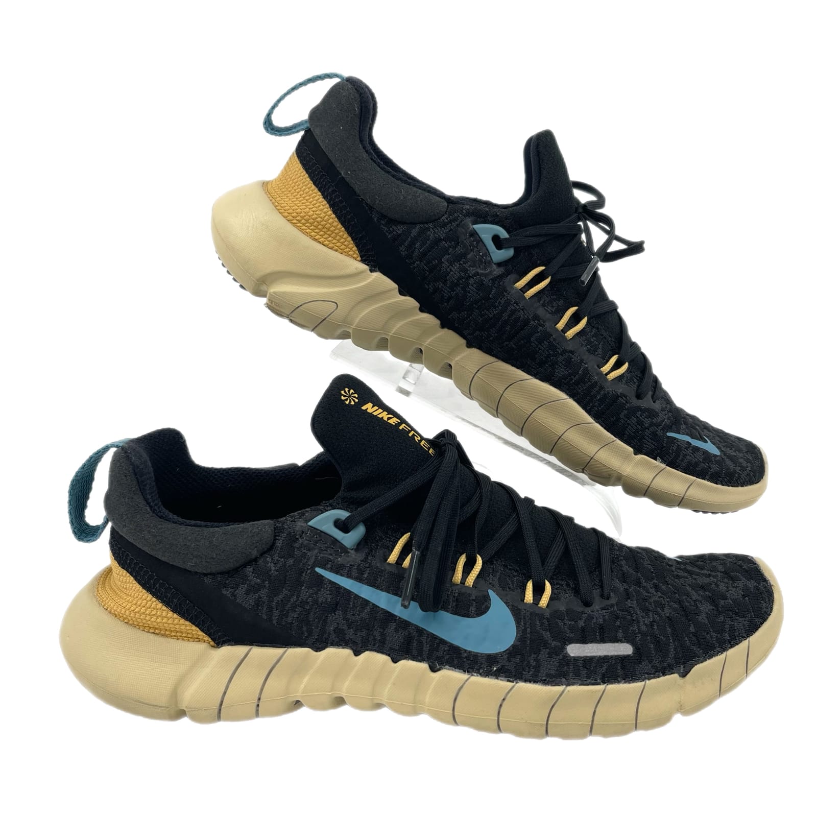 Nike Black/Blue Athletic Shoes Nike Black/Blue Athletic Shoes Size 7 ...