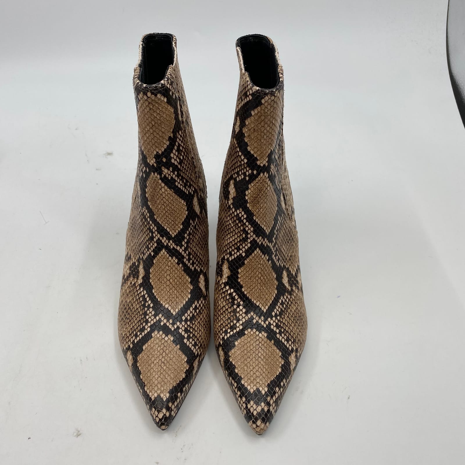 Veronica Beard Snake Print Leather Bootie Veronica Beard Snake Print ...