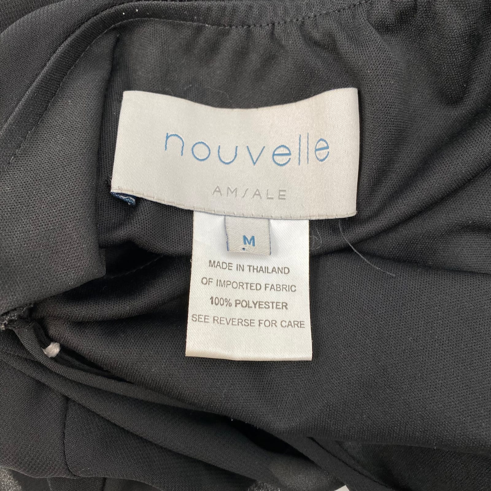 Nouvelle AMSALE Black Chiffon Maxi Dress Nouvelle AMSALE Black Chiffon ...