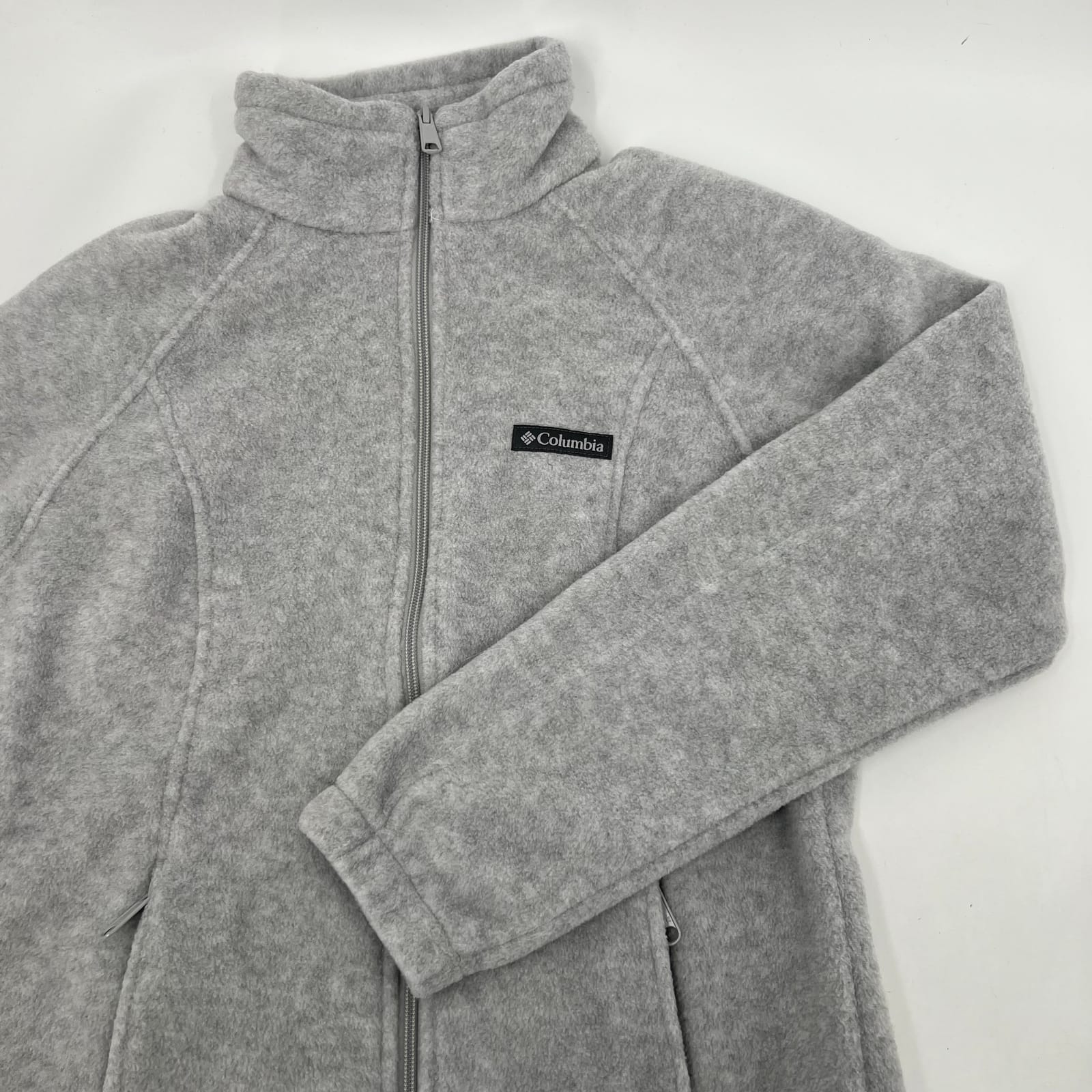 Columbia Gray Fleece Zip Up Jacket Columbia Gray Fleece Zip Up Jacket ...