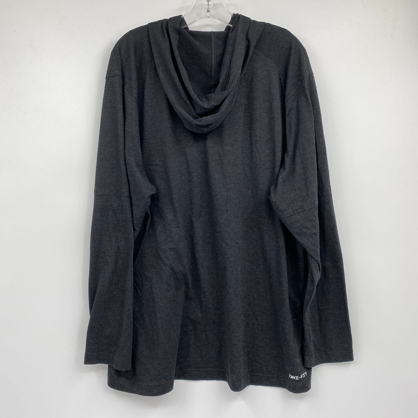 Nike Gray Chicago Baseball Hooded Long Sleeve Tee Nike Gray Chicago ...