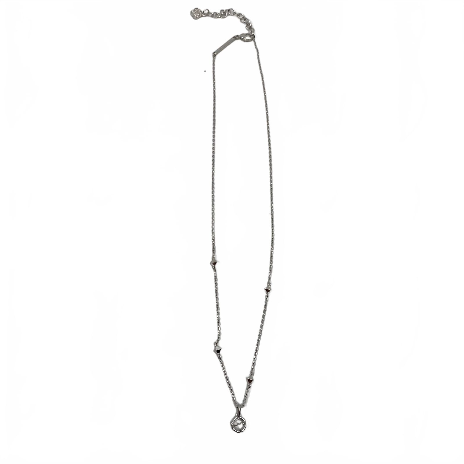 Kendra Scott Silver Nola Necklace Kendra Scott Silver Nola Necklace ...