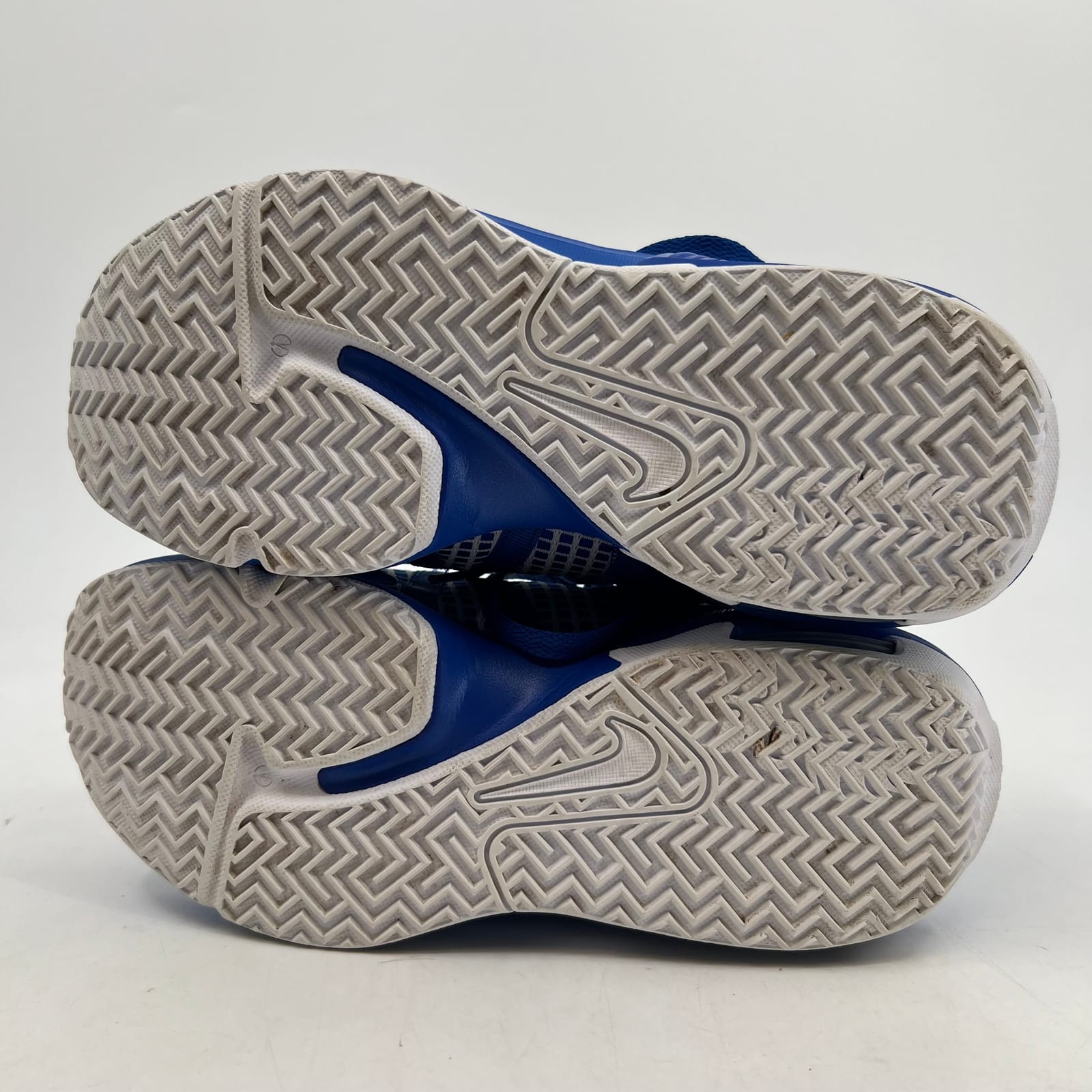 Nike Blue White Lebron Witness 7 Sneakers Nike Blue White Lebron ...