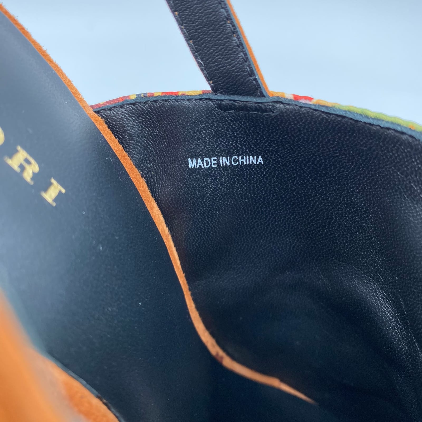 Natori Brown Red Slingback Peep Toe Heels Natori Brown Red Slingback ...