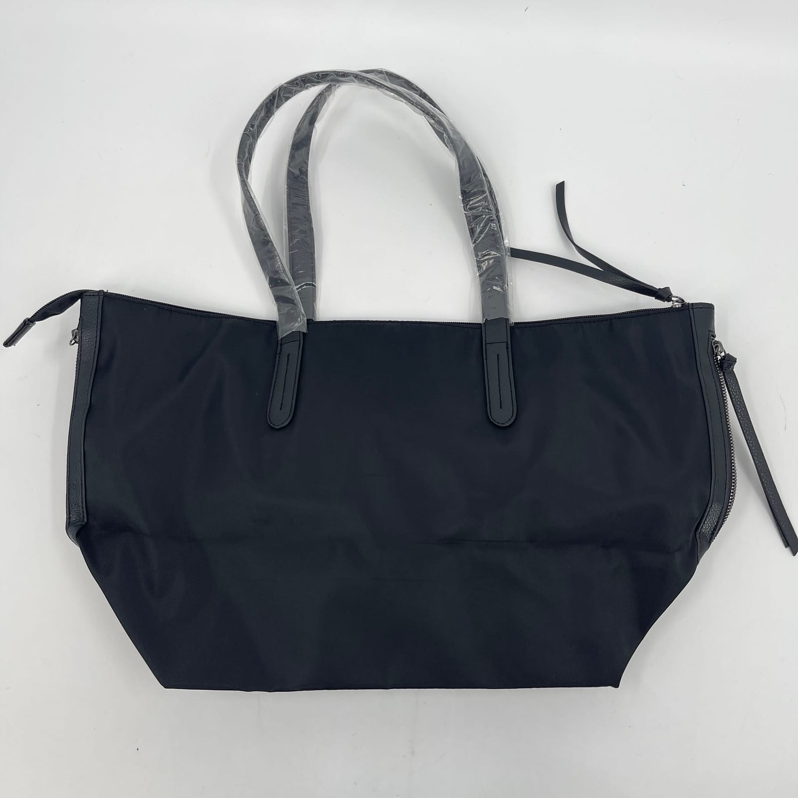 Botkier Black Zipper Accent Solid Tote Botkier Black Zipper Accent ...