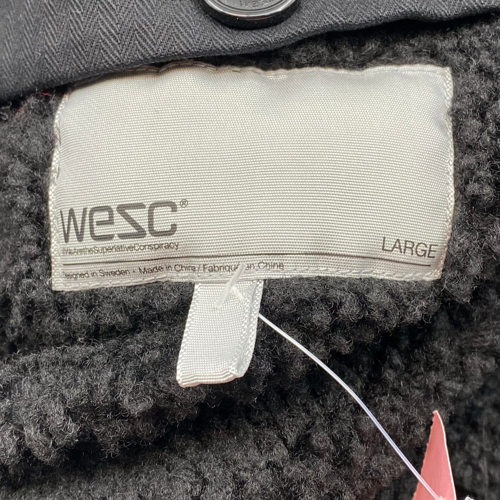 Wesc Black Belted Coat Wesc Black Belted Coat Size L (Good) | Authentic ...