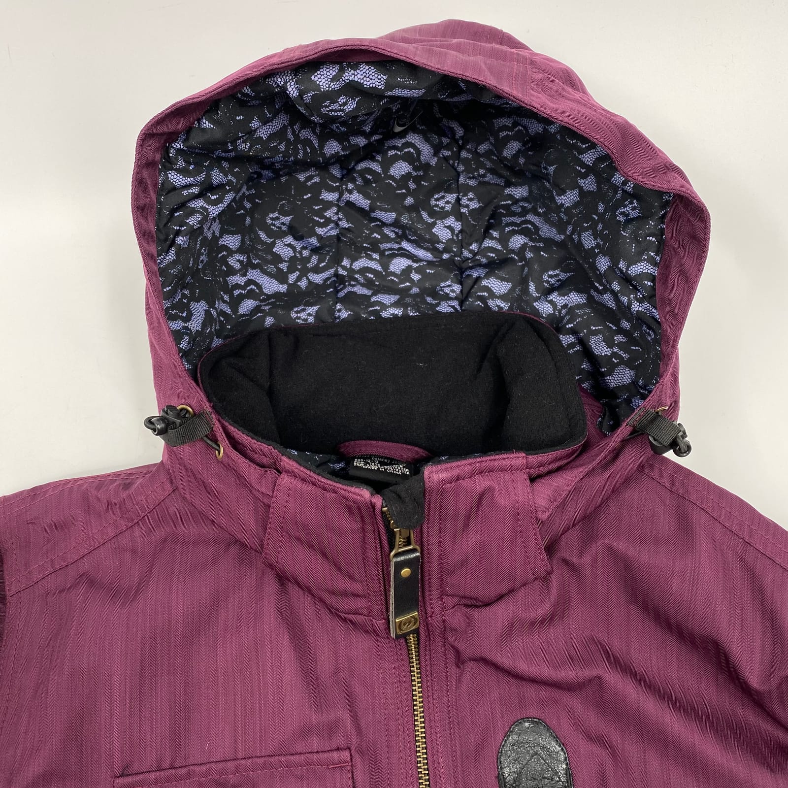Obermeyer Purple Black Winter Coat Obermeyer Purple Black Winter Coat ...