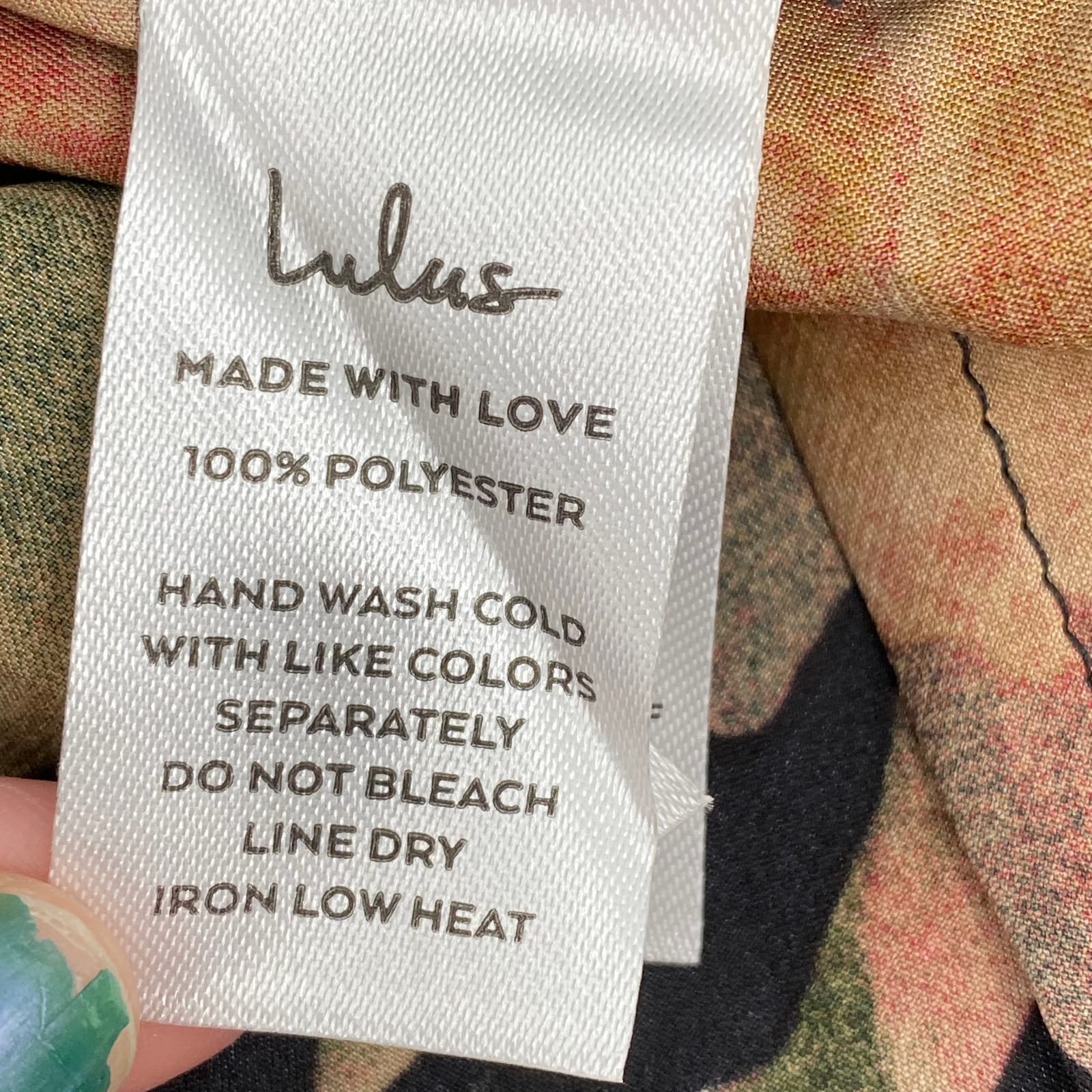 Lulus Rose Print Blouse Lulus Rose Print Blouse Size M (New With Tags ...