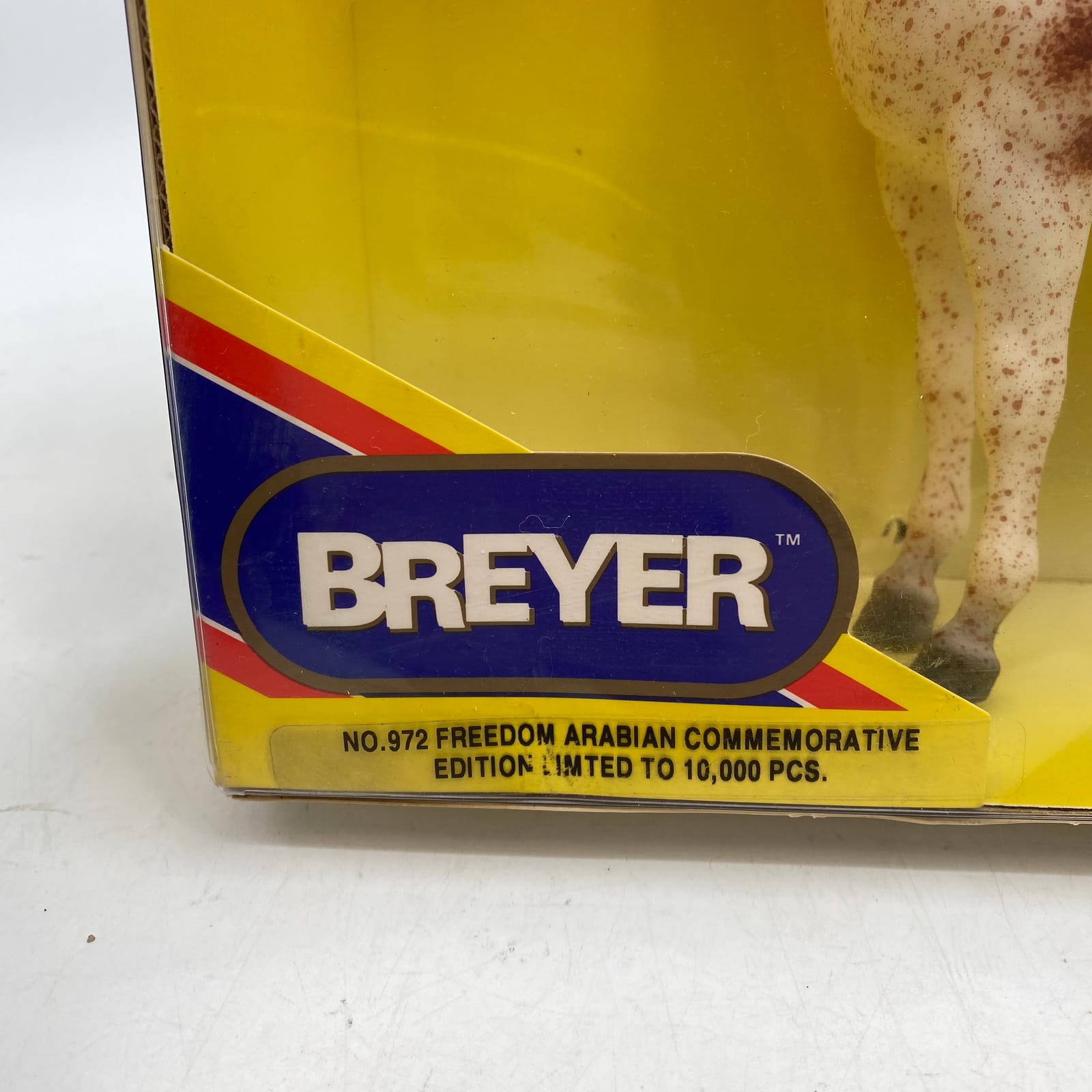 Breyer White 1997 Freedom Arabian Commemorative 1 of 10,000 Horse ...