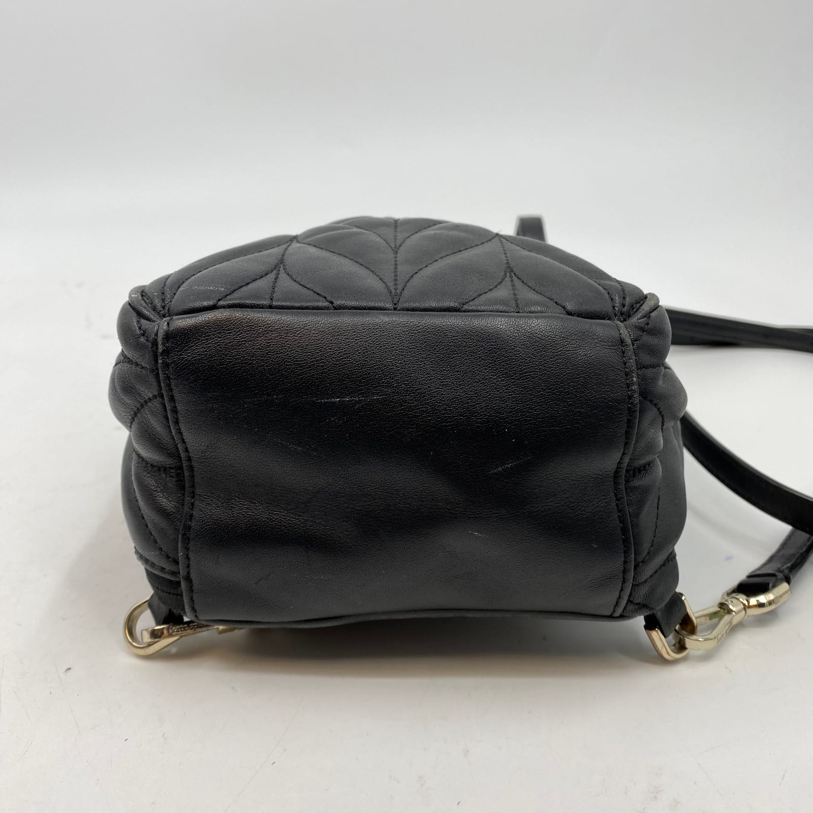 Kate Spade Black Faux Leather Backpack Kate Spade Black Faux Leather ...