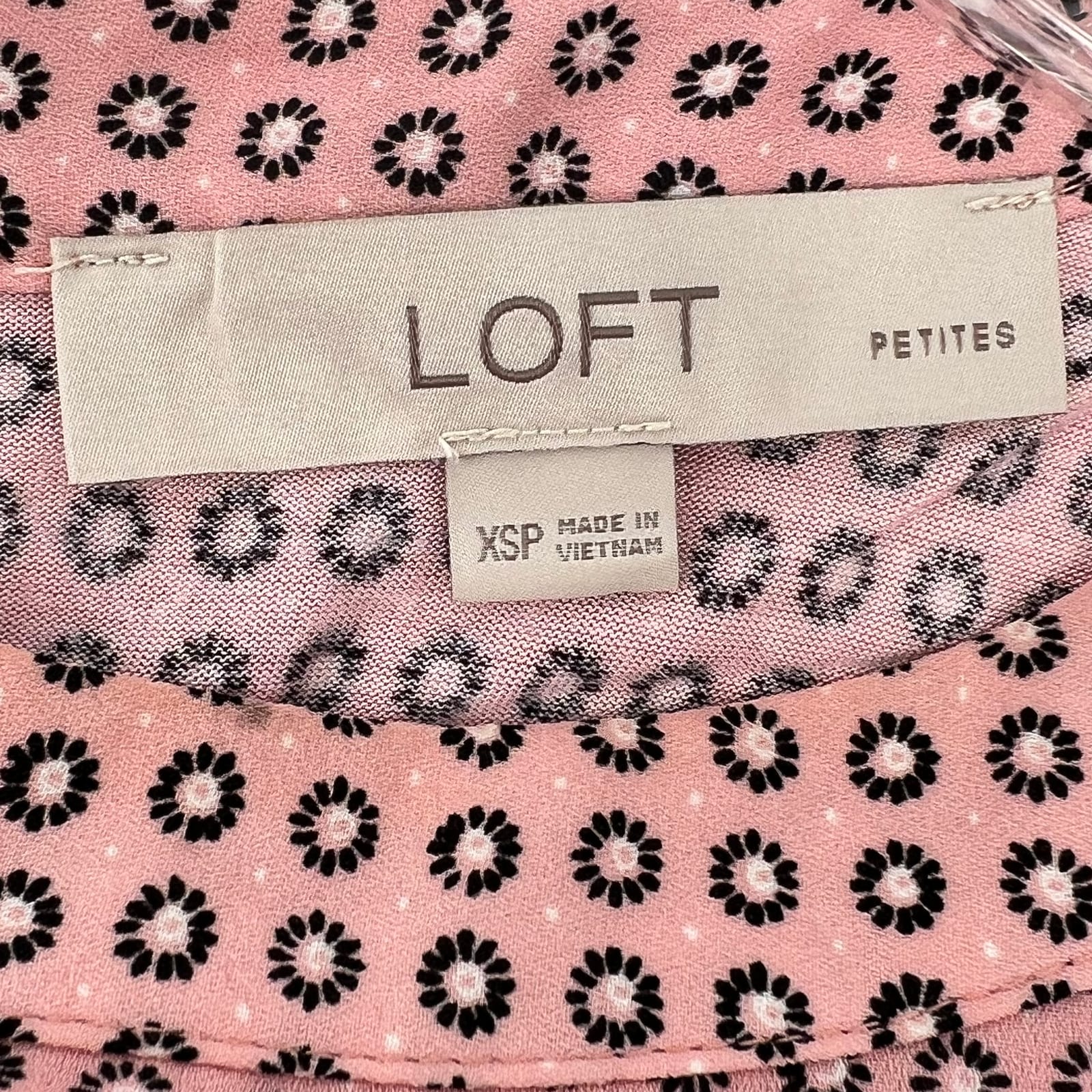 LOFT Pink/Black Tank XSP LOFT Pink/Black Tank XSP Size XSP (Good) | Authentic Pre-Owned | Rock ...