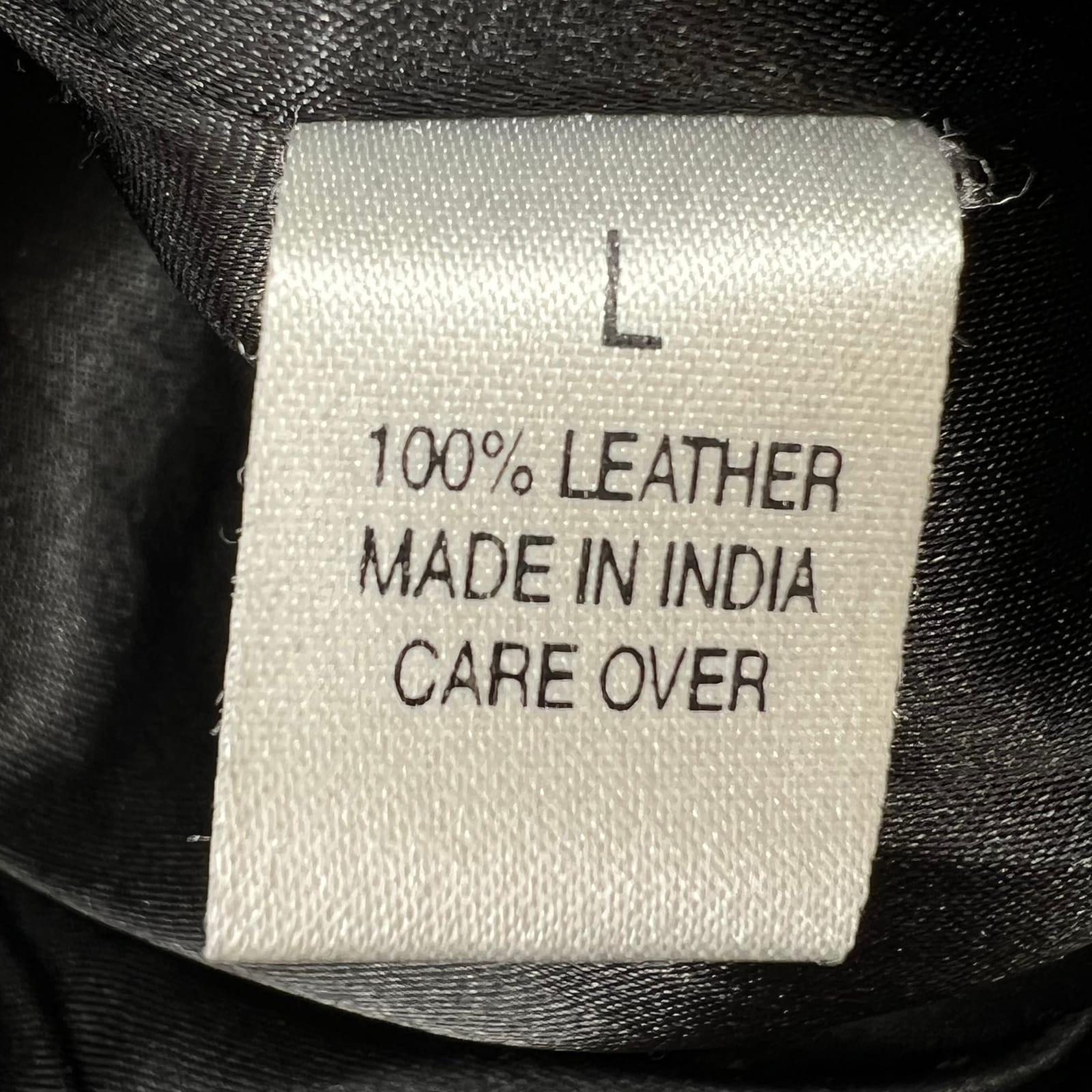 Anonymous Black Leather Jacket Anonymous Black Leather Jacket Size L ...