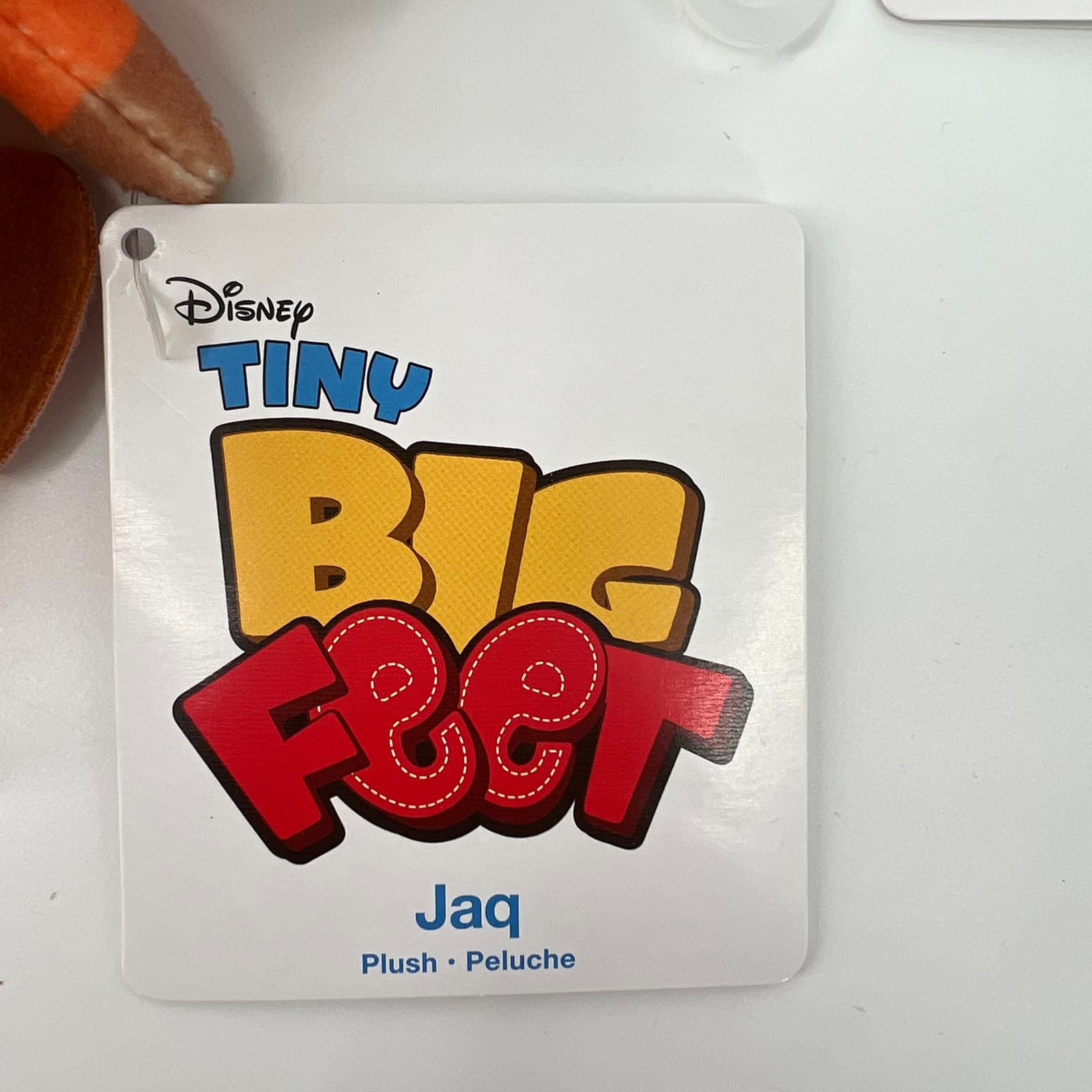 Disney Brown Tiny Big Feet Gus & Jaq Set Disney Brown Tiny Big Feet Gus ...