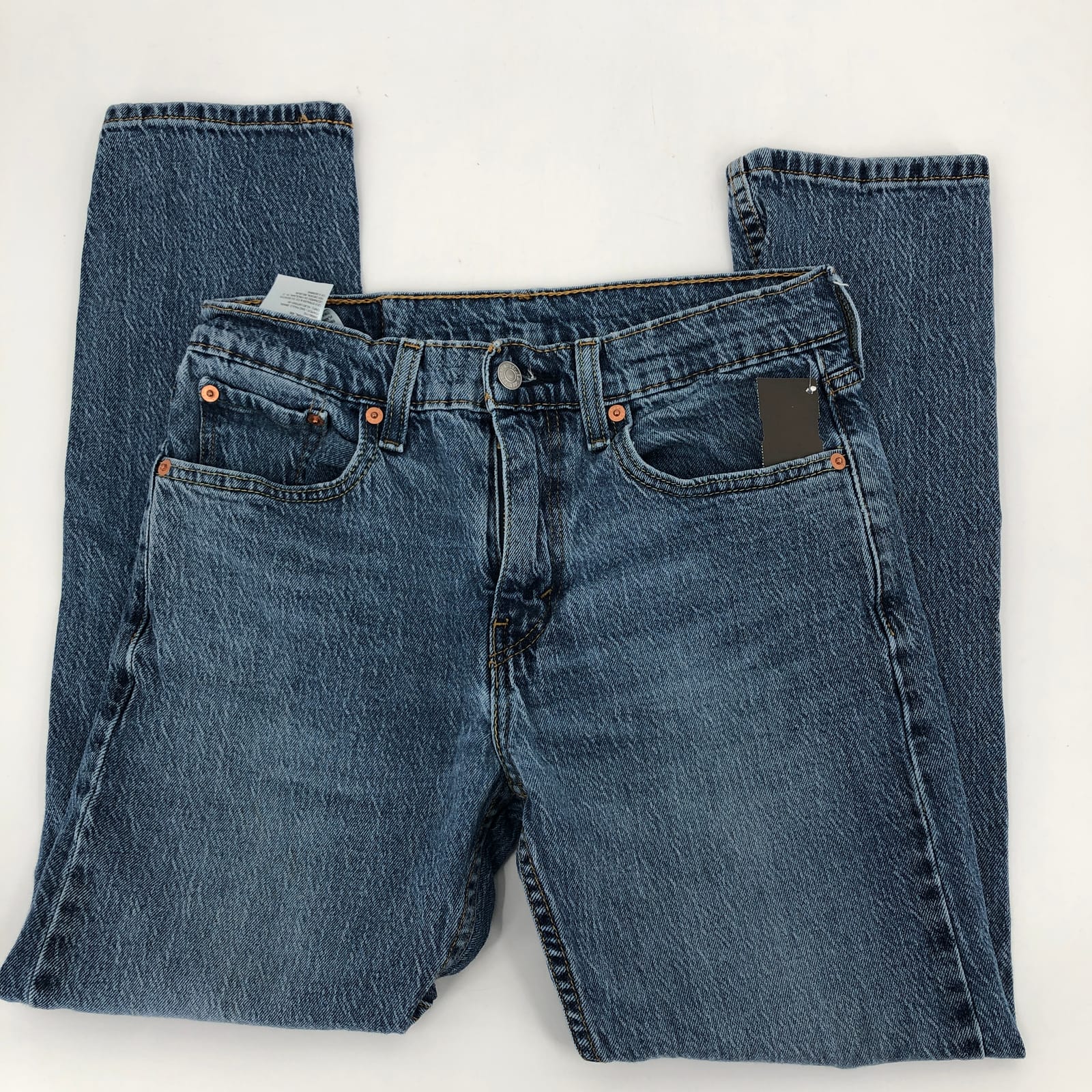 Levi's Blue 502 Denim Straight Jeans Levi's Blue 502 Denim Straight ...