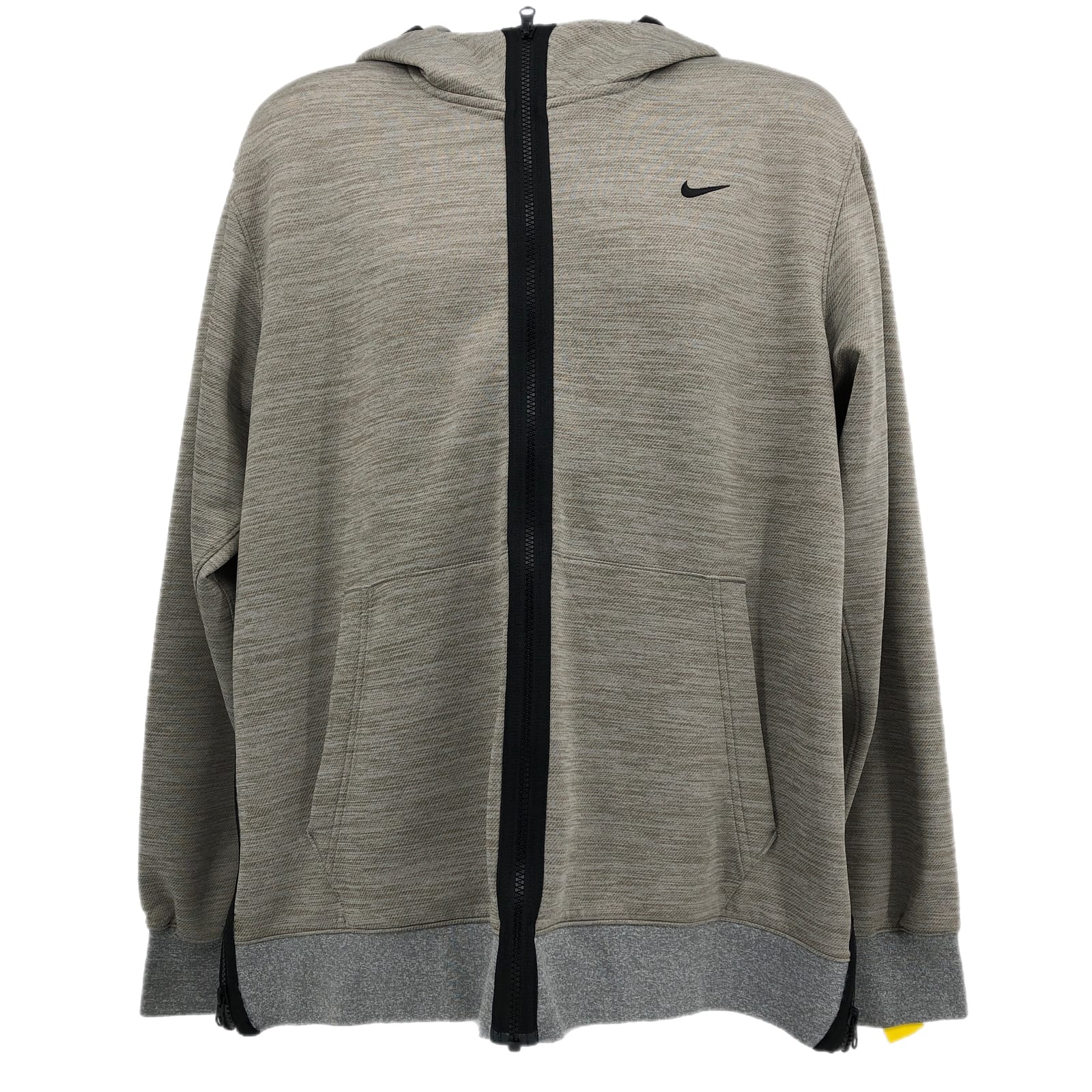Nike Gray Polyester Basic Jacket Nike Gray Polyester Basic Jacket Size ...