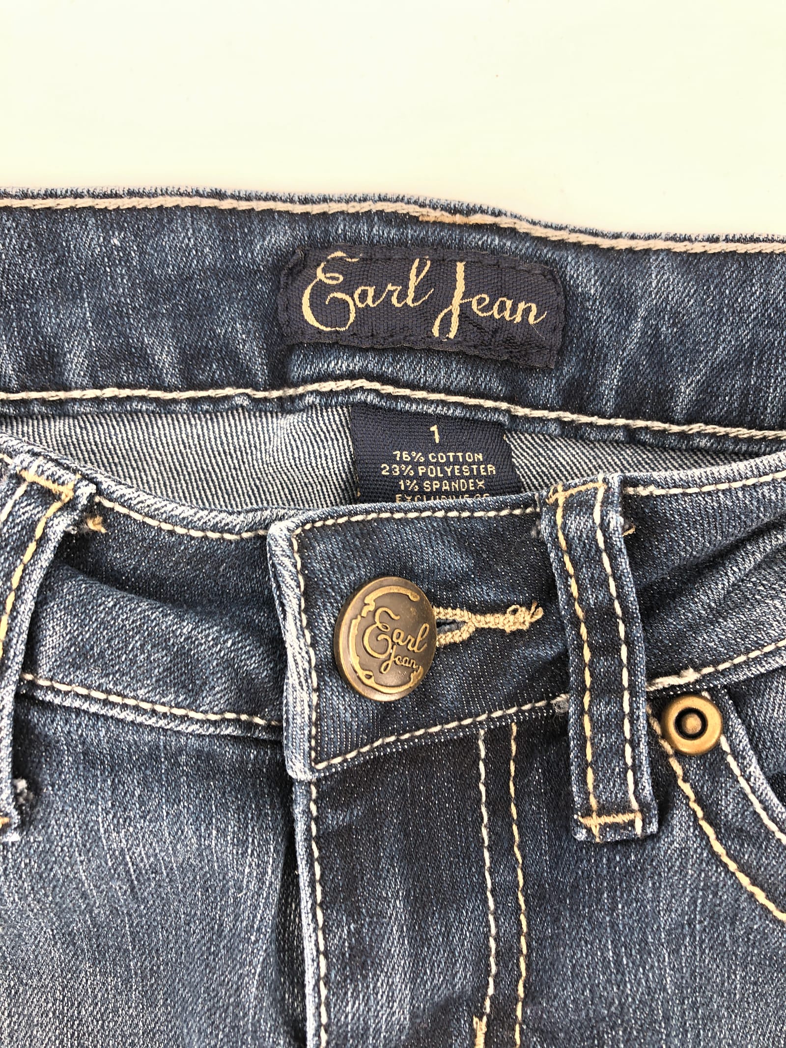 Earl Jeans Blue Skinny Low Rise Earl Jeans Blue Skinny Low Rise Size 2 ...