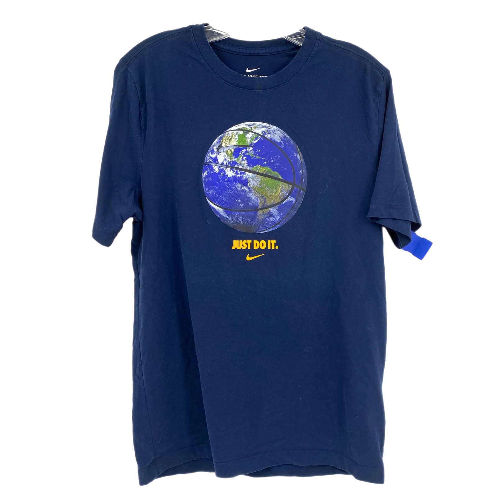 Nike Blue Basic Earth Graphic Tee Nike Blue Basic Earth Graphic Tee ...