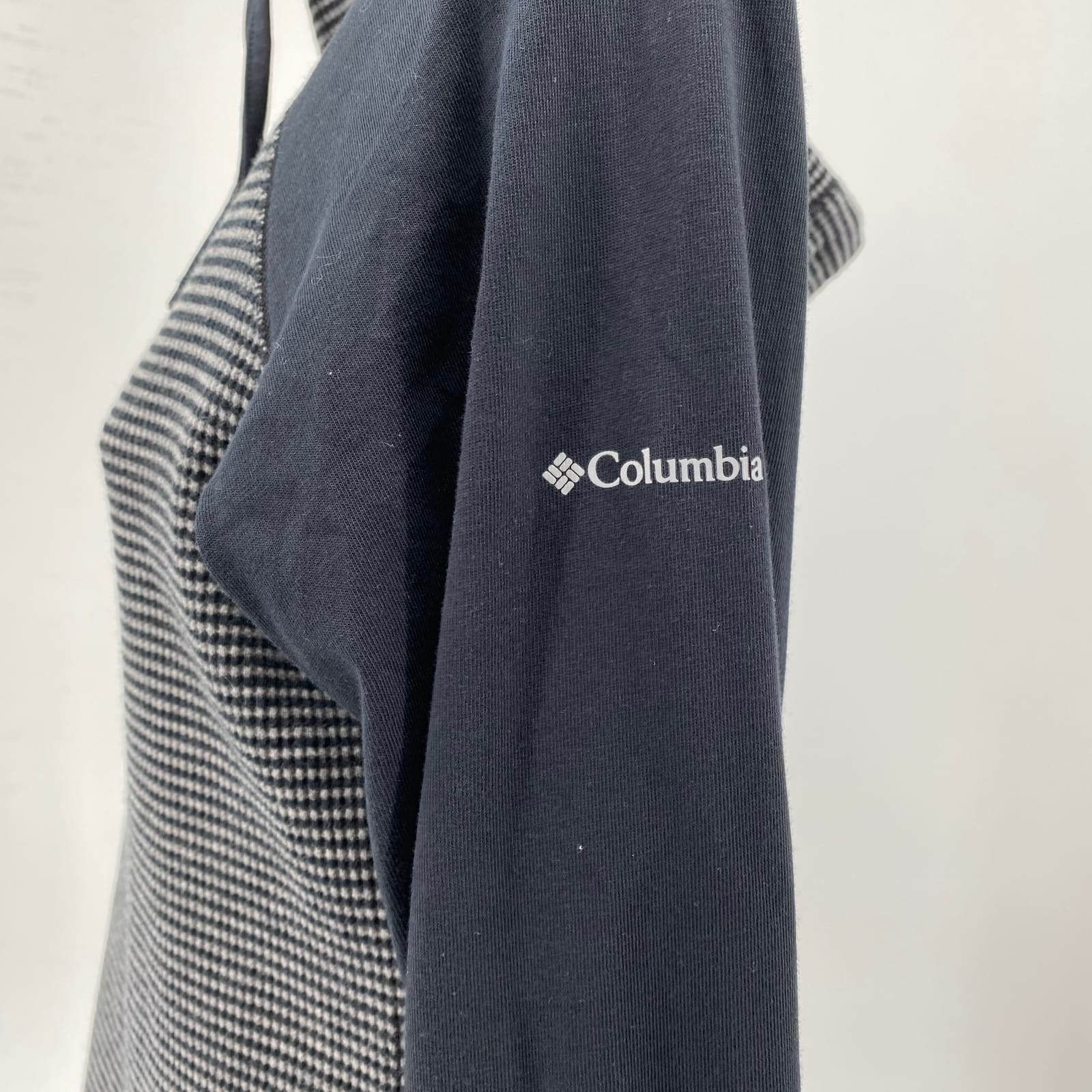 Columbia Gray Black Striped High Neck Sweatshirt Columbia Gray Black ...