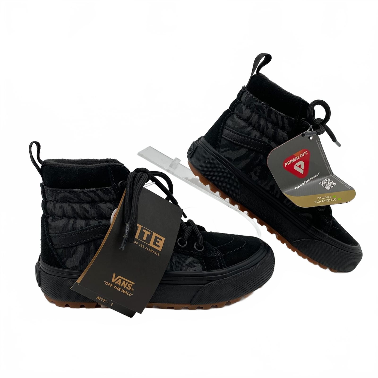 Vans Black Gray Classic Sk8 Hi Mte-1 Insulated Sneakers Vans Black Gray ...